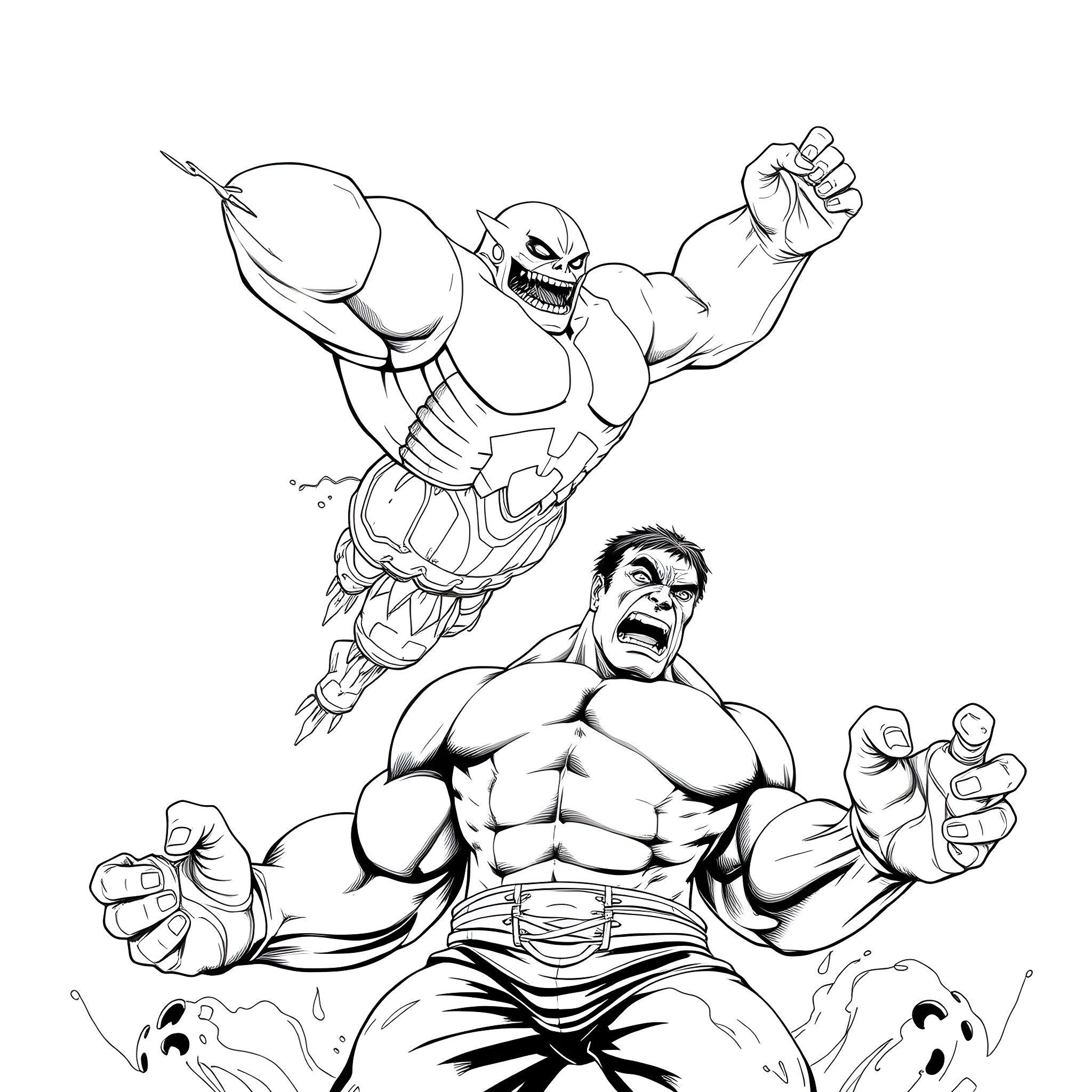 Best Abomination Coloring Pages (Free Printable PDF)