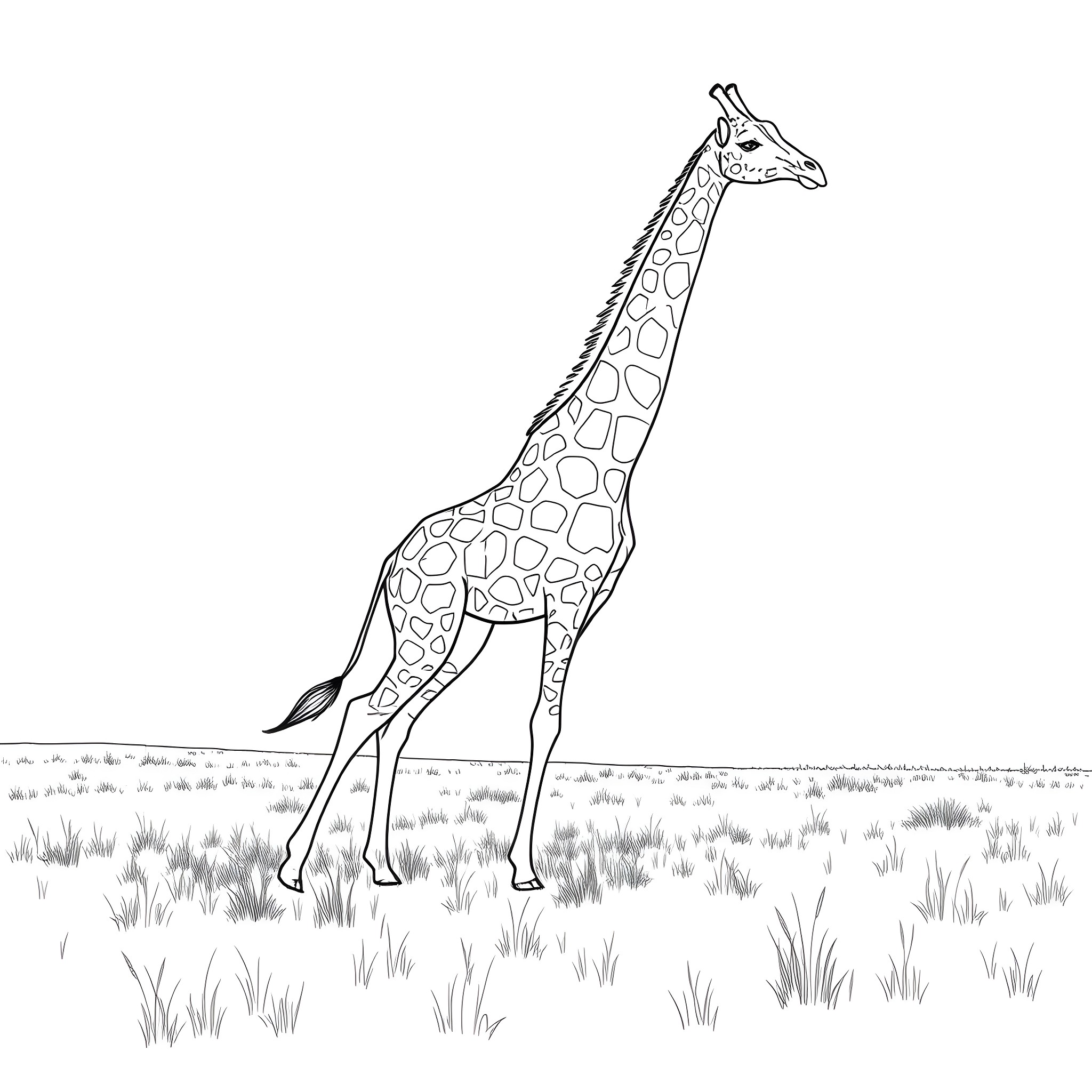 47 Best Giraffe Coloring Pages (Free Printable PDFs)