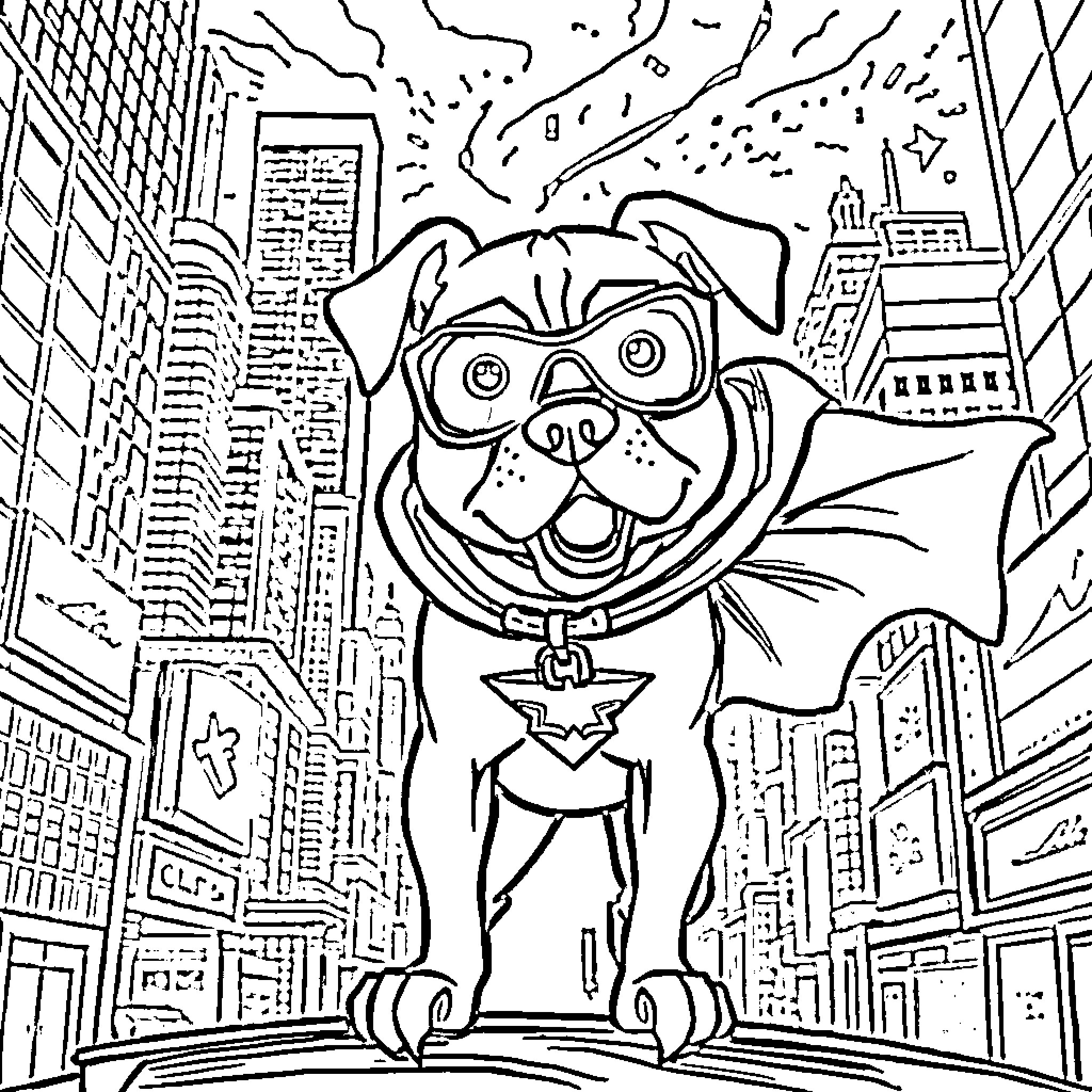 Best Dogman Coloring Pages (Free Printable PDF)