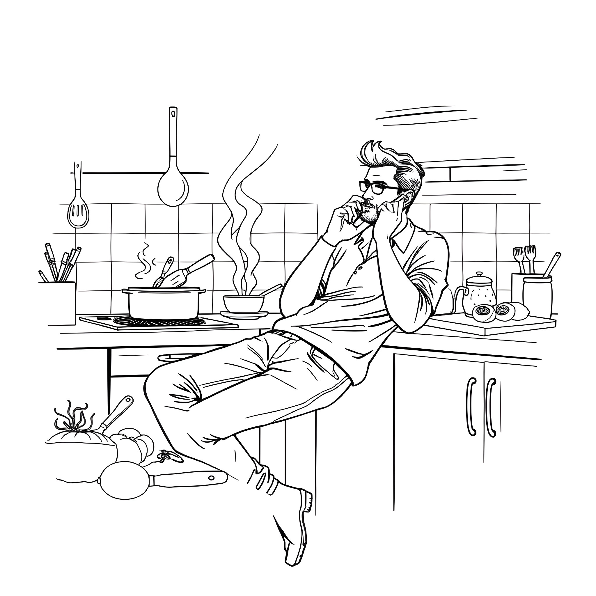 174 Best Man Coloring Pages (Free Printable PDFs)