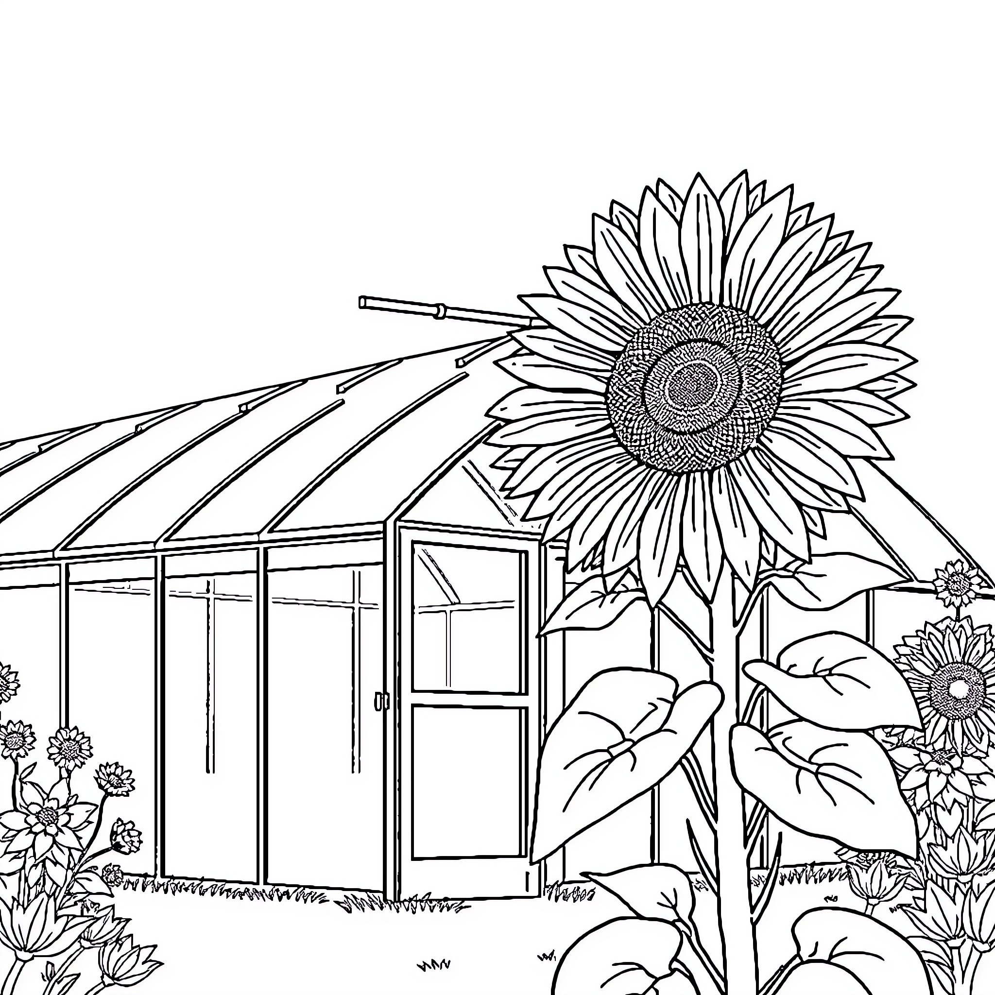 Best Sunflower Coloring Pages (Free Printable PDF)
