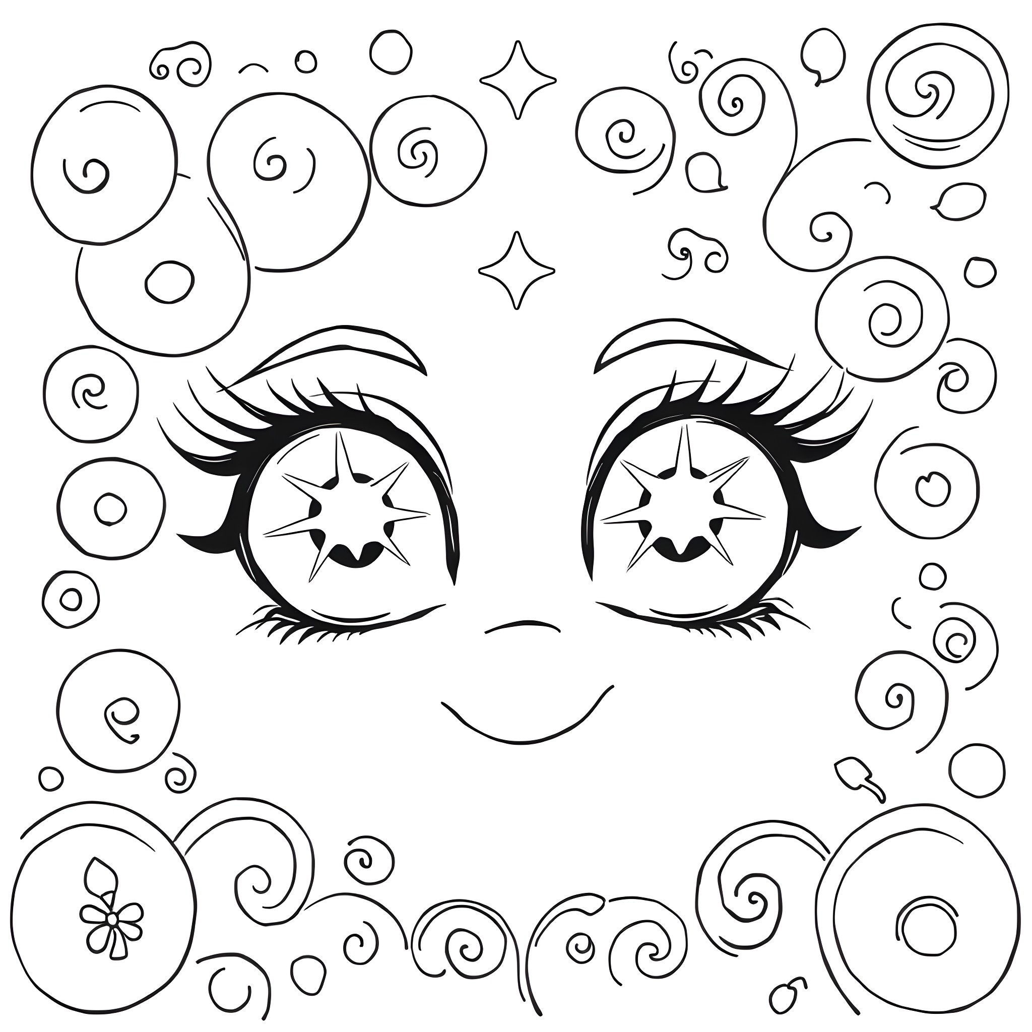 Best Eye Coloring Pages (Free Printable PDF)