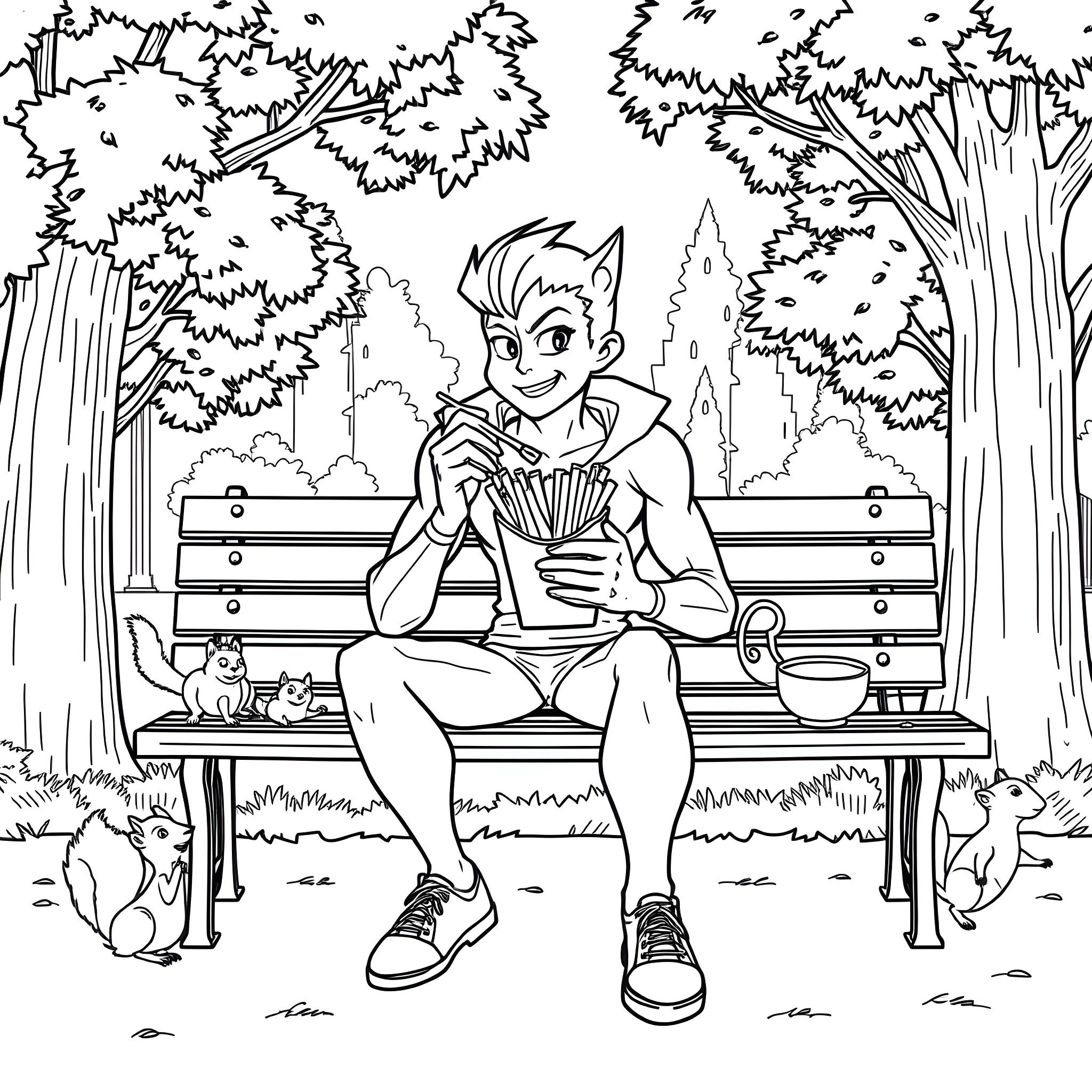 Best Beast Boy Coloring Pages (Free Printable PDF)