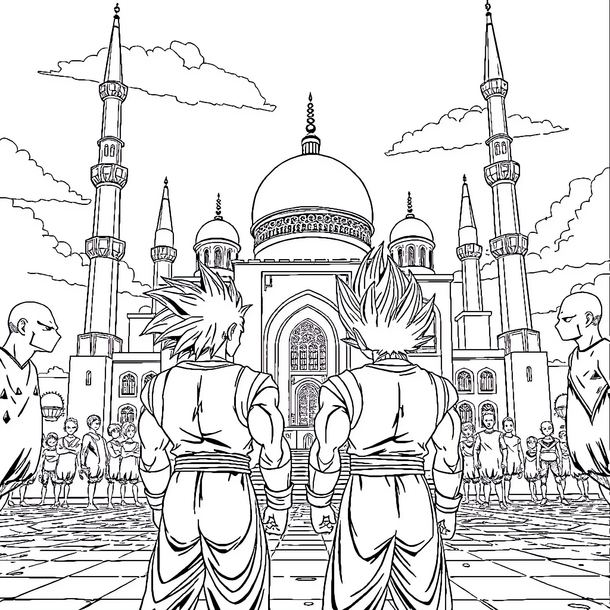40 Best Sangoku Coloring Pages (Free Printable PDFs)