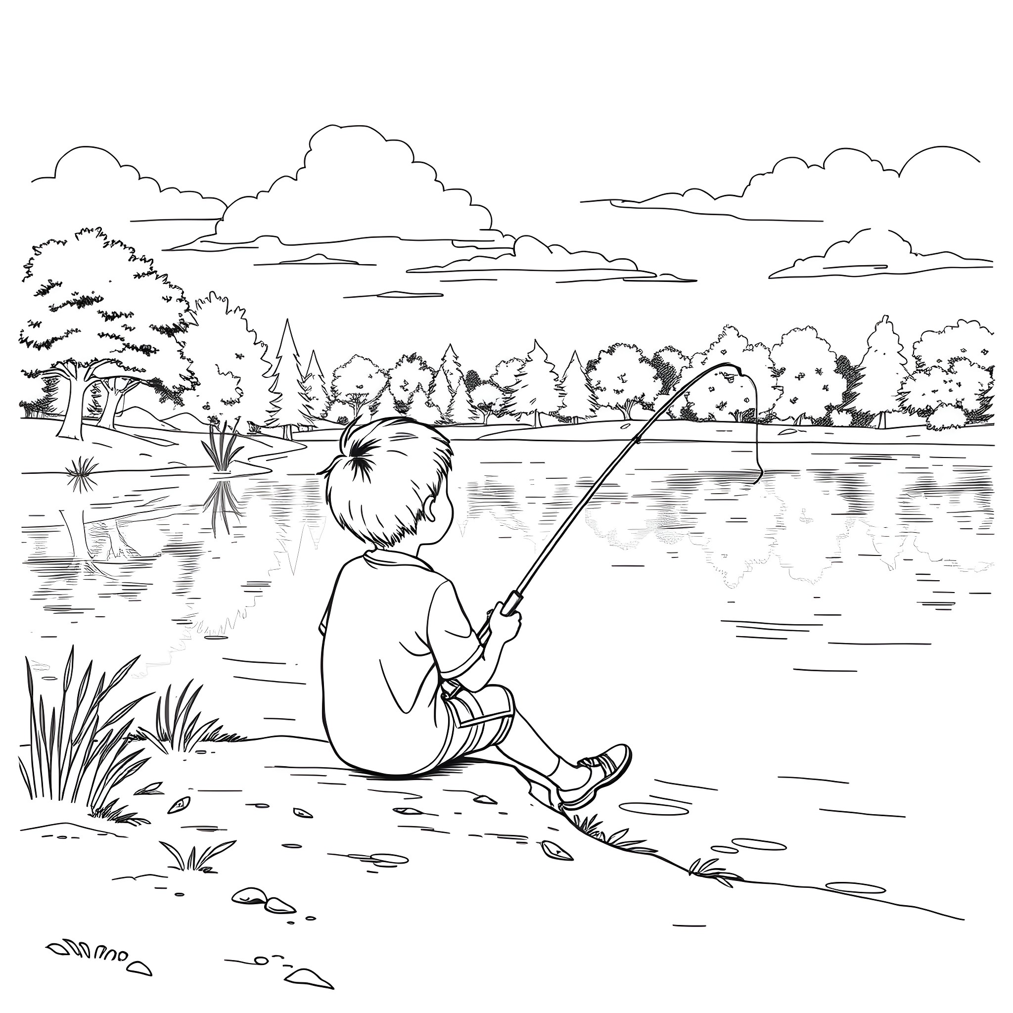 509 Best Boy Coloring Pages (Free Printable PDFs)