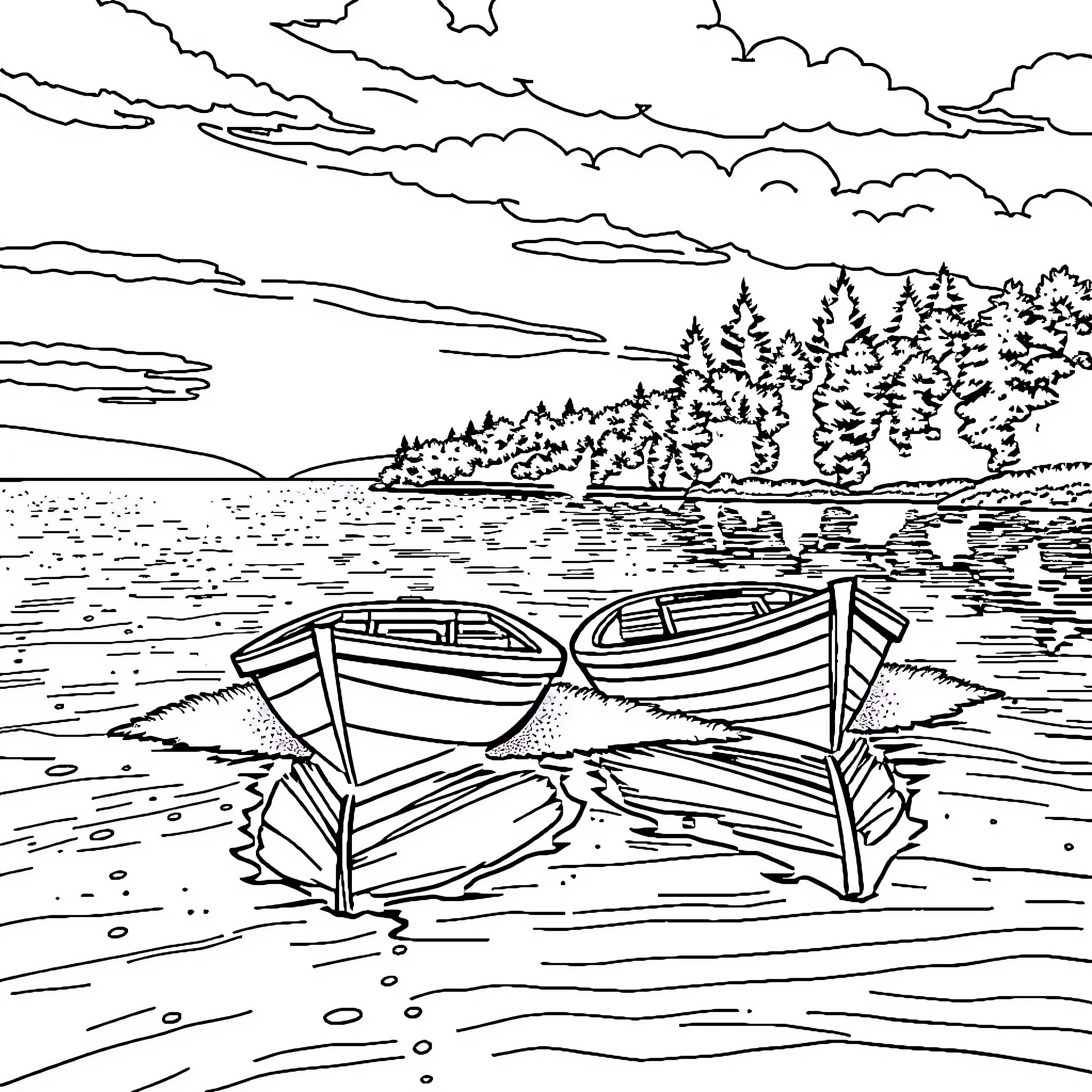 Best Boat Coloring Pages (Free Printable PDF)