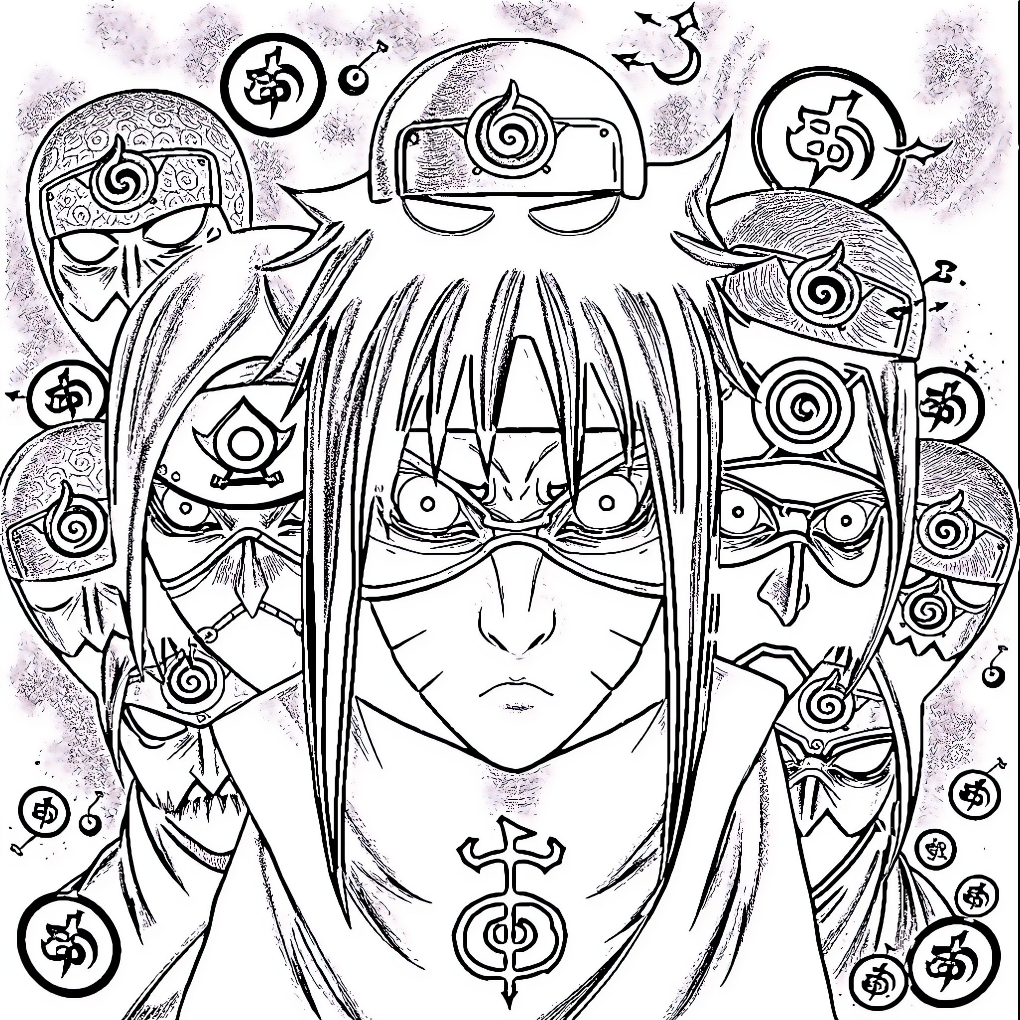 3 Best Sharingan Coloring Pages (Free Printable PDFs)