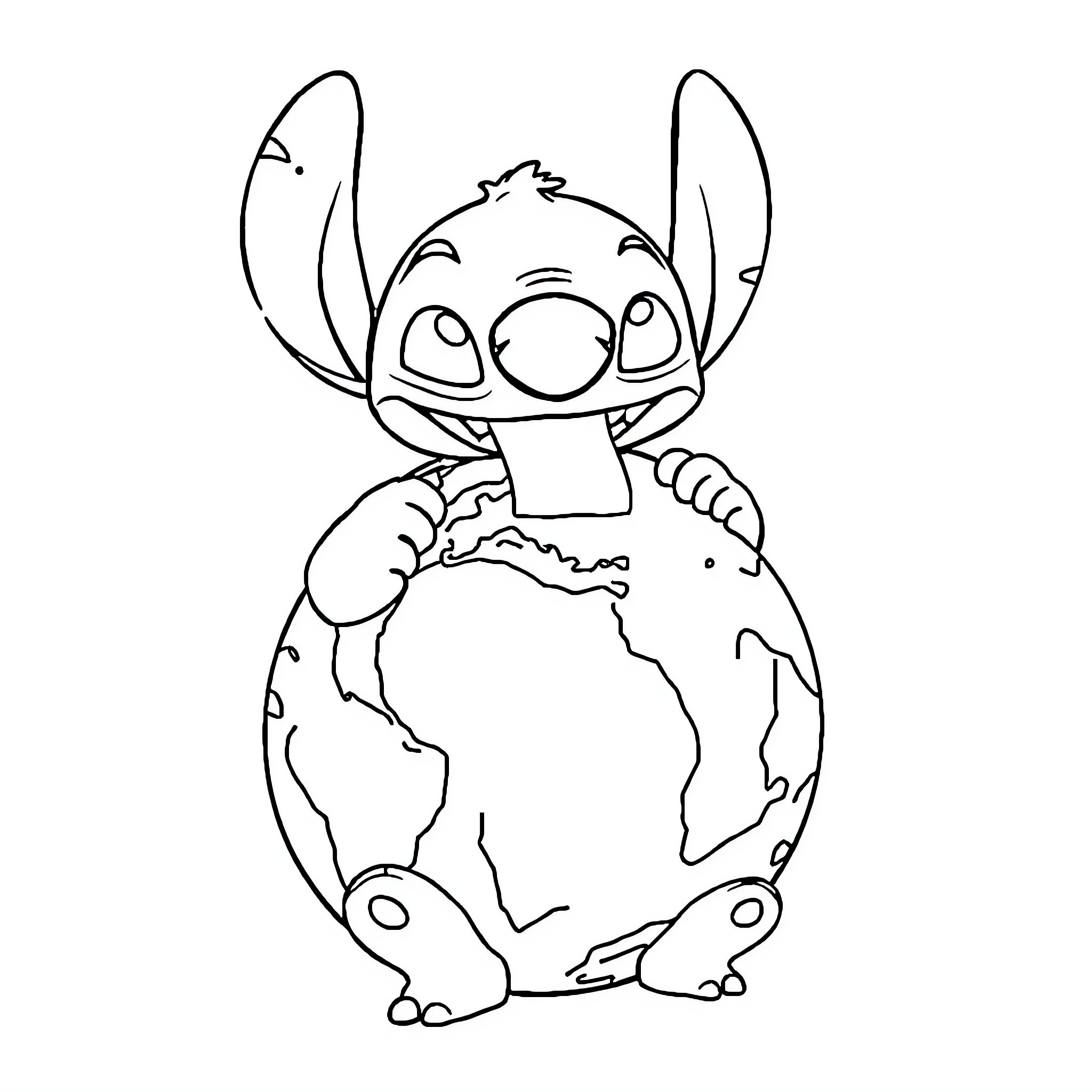 3934 Best Stitch Coloring Pages (Free Printable PDFs)