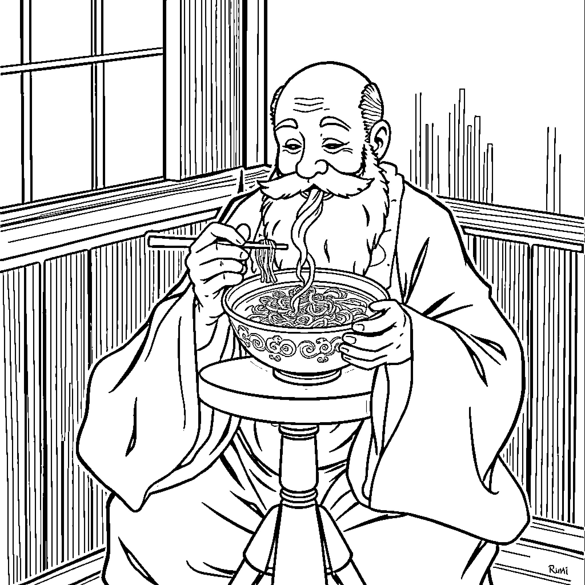 Best Ramen Coloring Pages (Free Printable PDF)