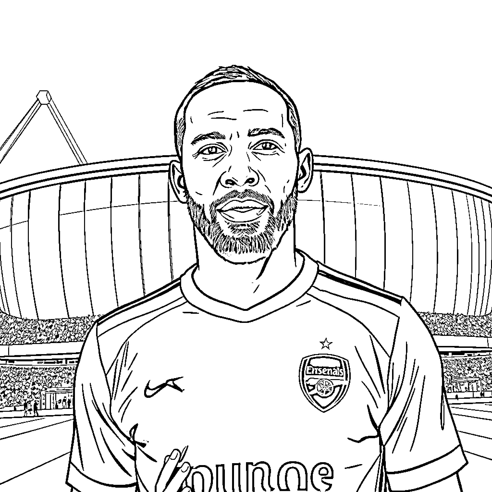 Best Thierry Henry Coloring Pages (Free Printable PDF)