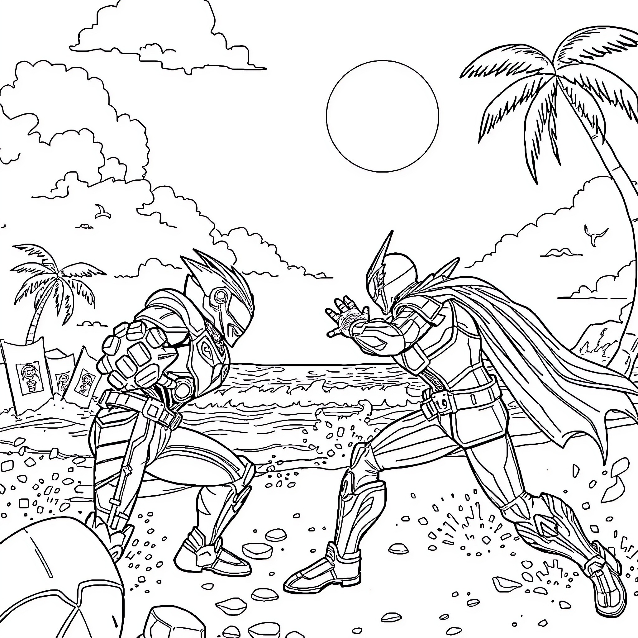 Best Kamen Rider Coloring Pages (Free Printable PDF)