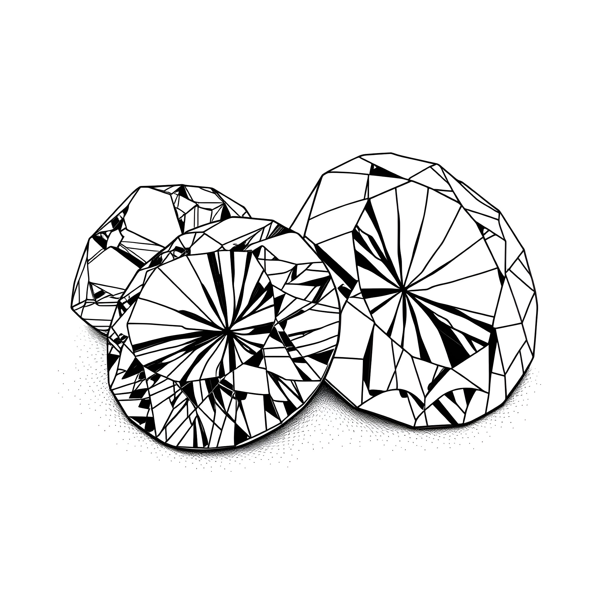 Best Gemstone Coloring Pages (Free Printable PDF)