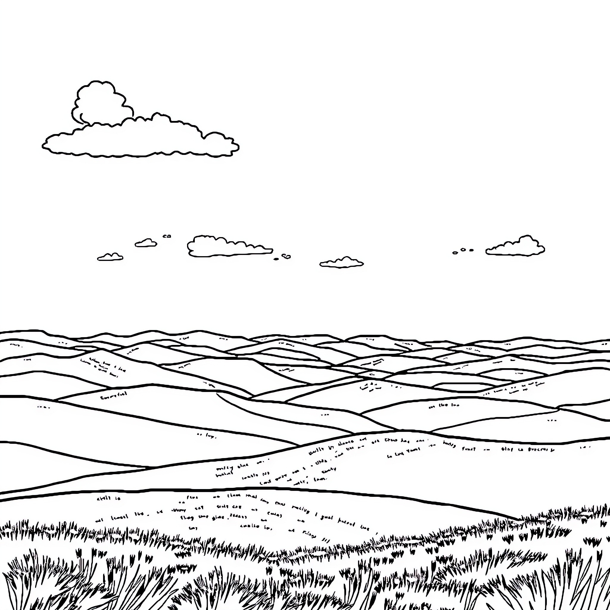 Best Scenery Coloring Pages (Free Printable PDF)