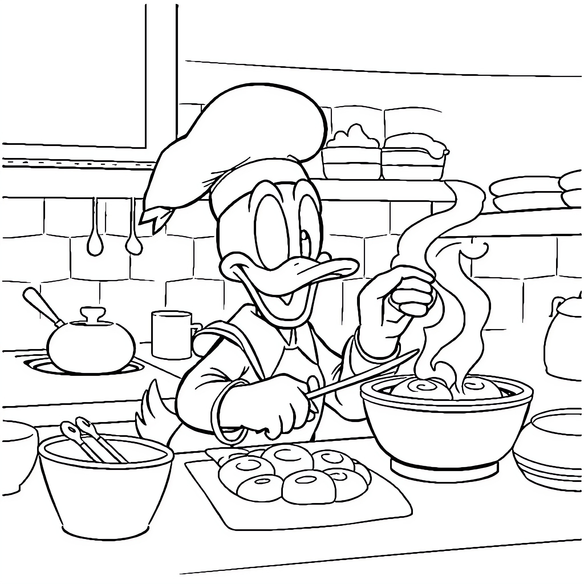 Best Donald Duck Coloring Pages (Free Printable PDF)