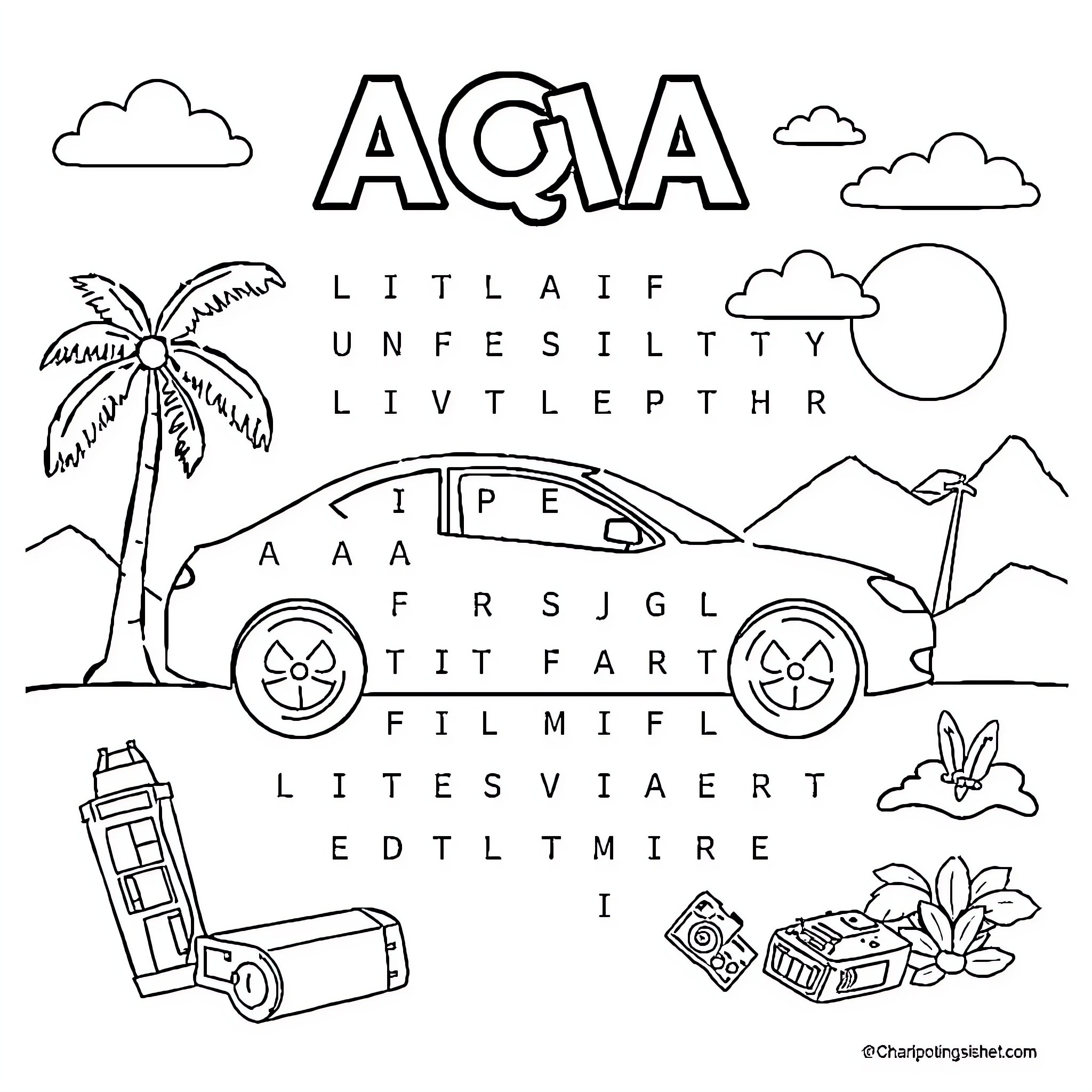 Best Word Coloring Pages (Free Printable PDF)