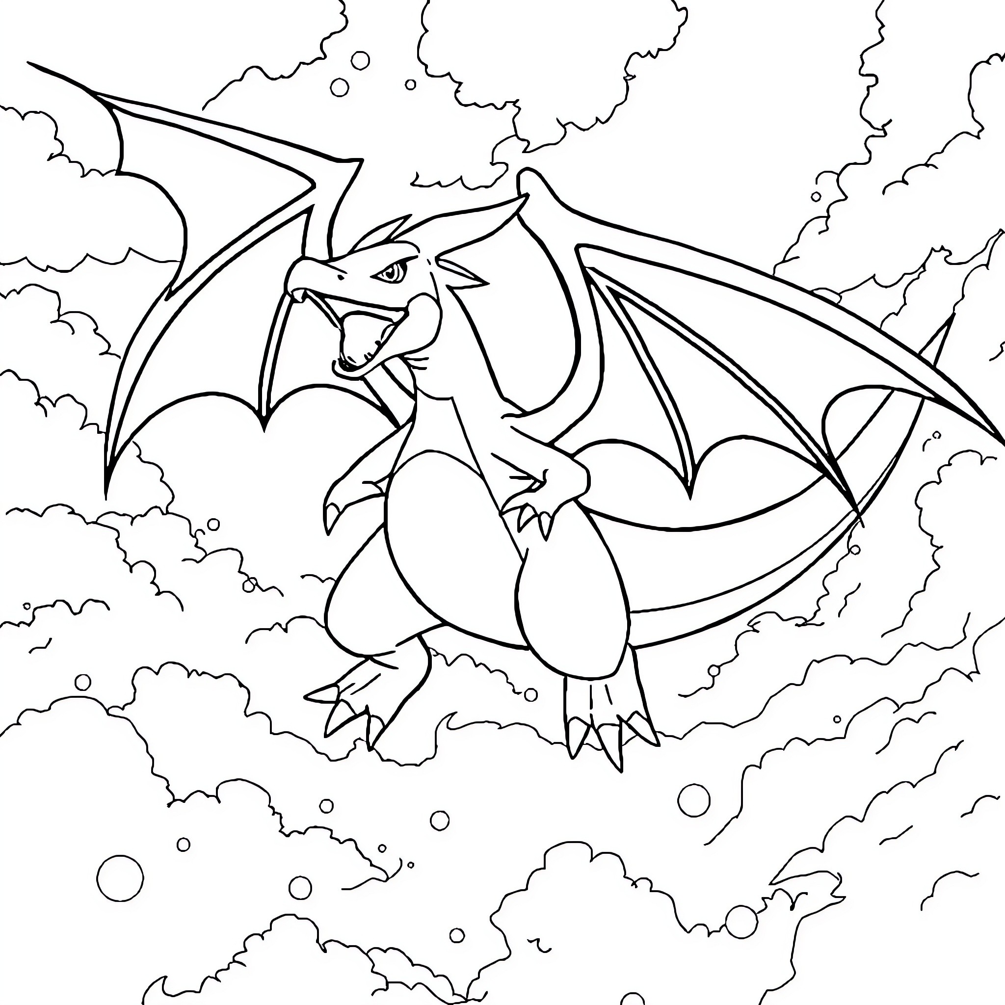 Best Charizard Coloring Pages (Free Printable PDF)