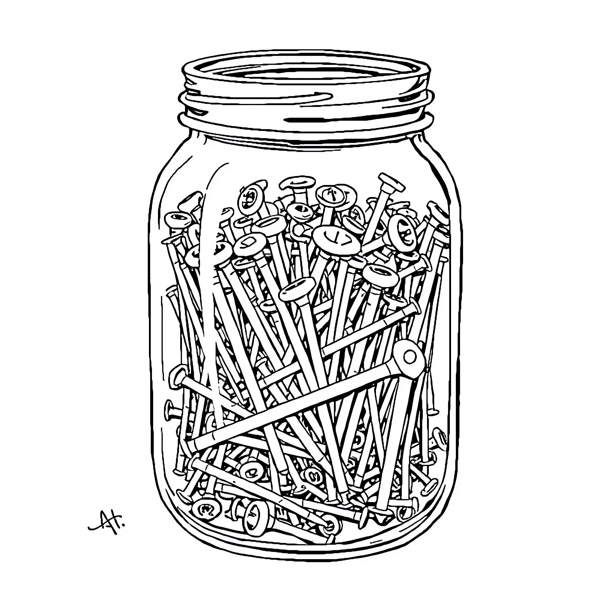 Best Jar Coloring Pages (Free Printable PDF)