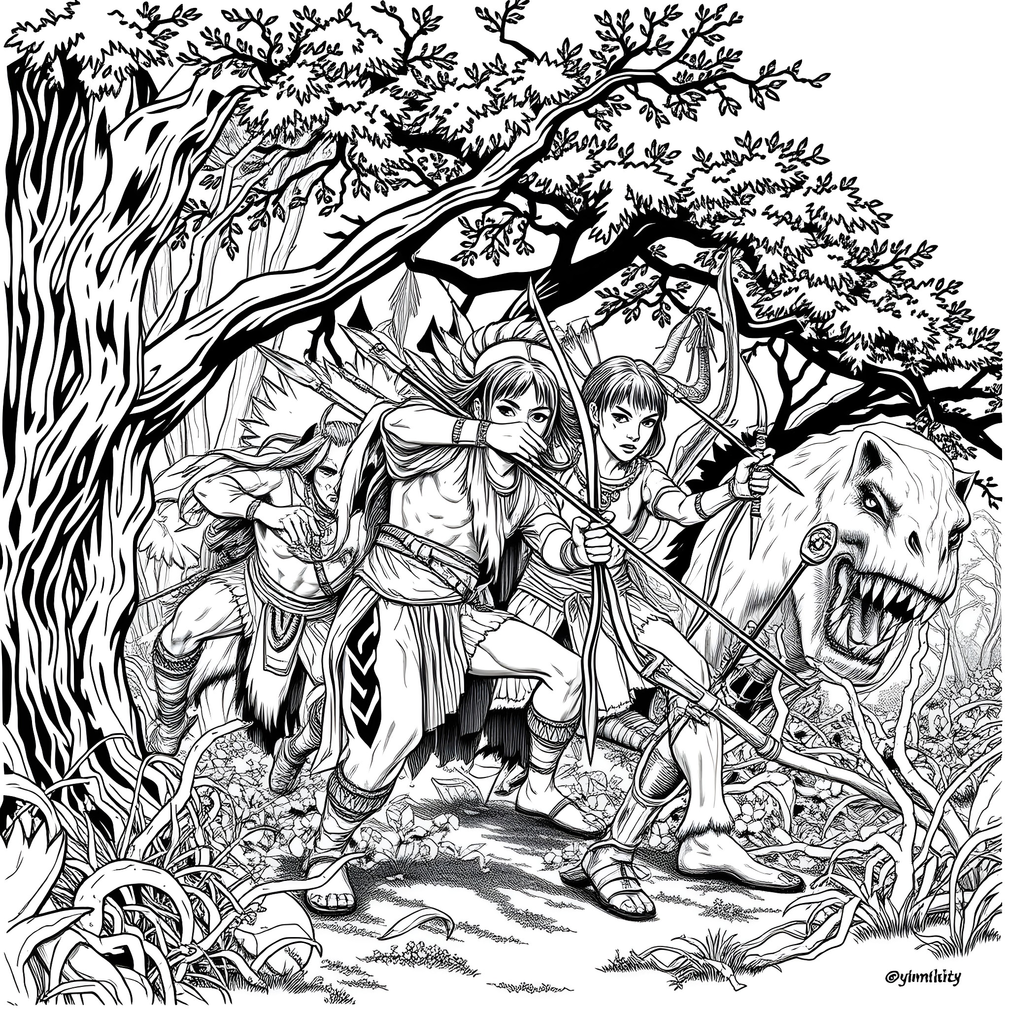 Best Warrior Coloring Pages (Free Printable PDF)