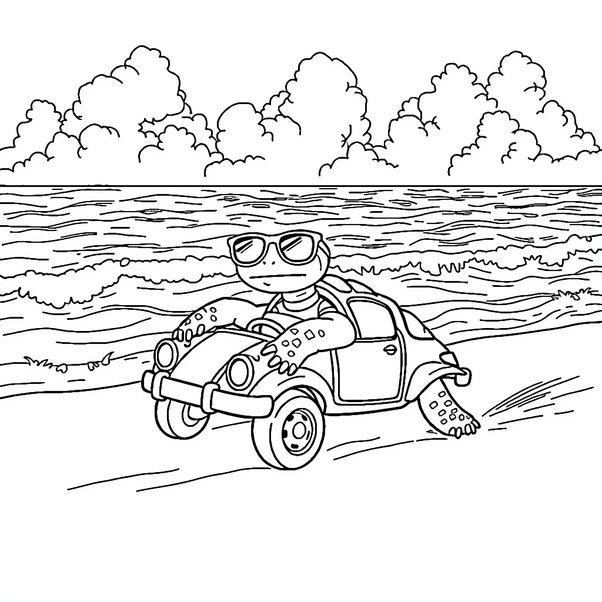 286 Best Turtle Coloring Pages (Free Printable PDFs)