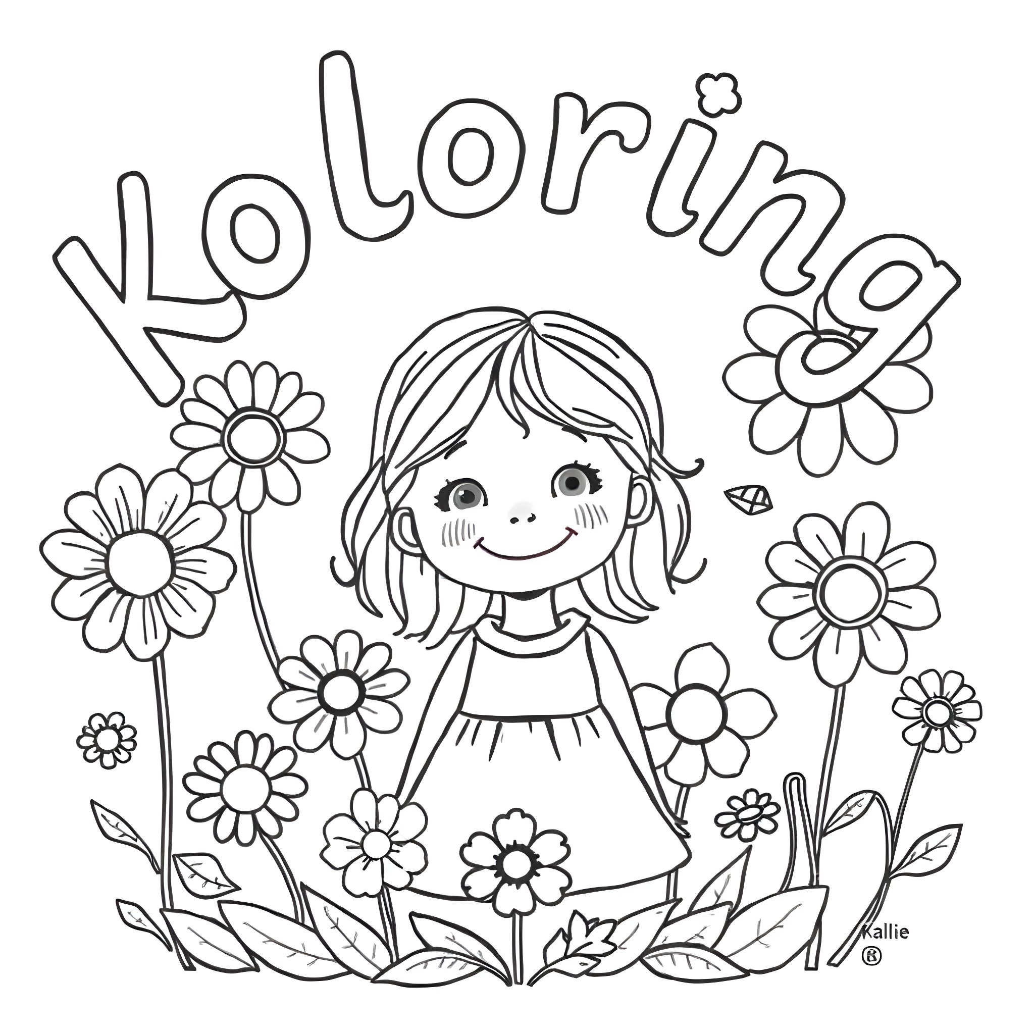 243 Best Girl Coloring Pages (Free Printable PDFs)