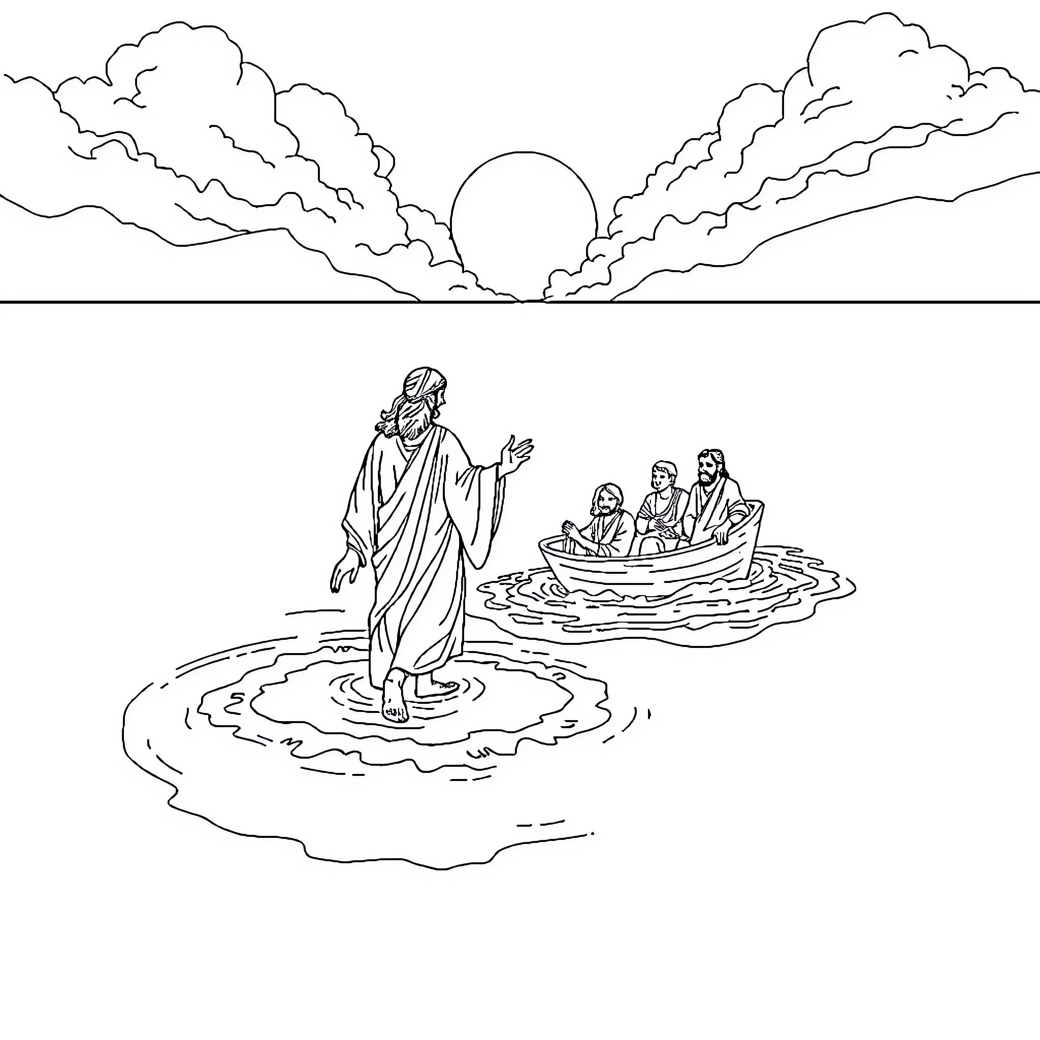 972 Best Jesus Coloring Pages (Free Printable PDFs)