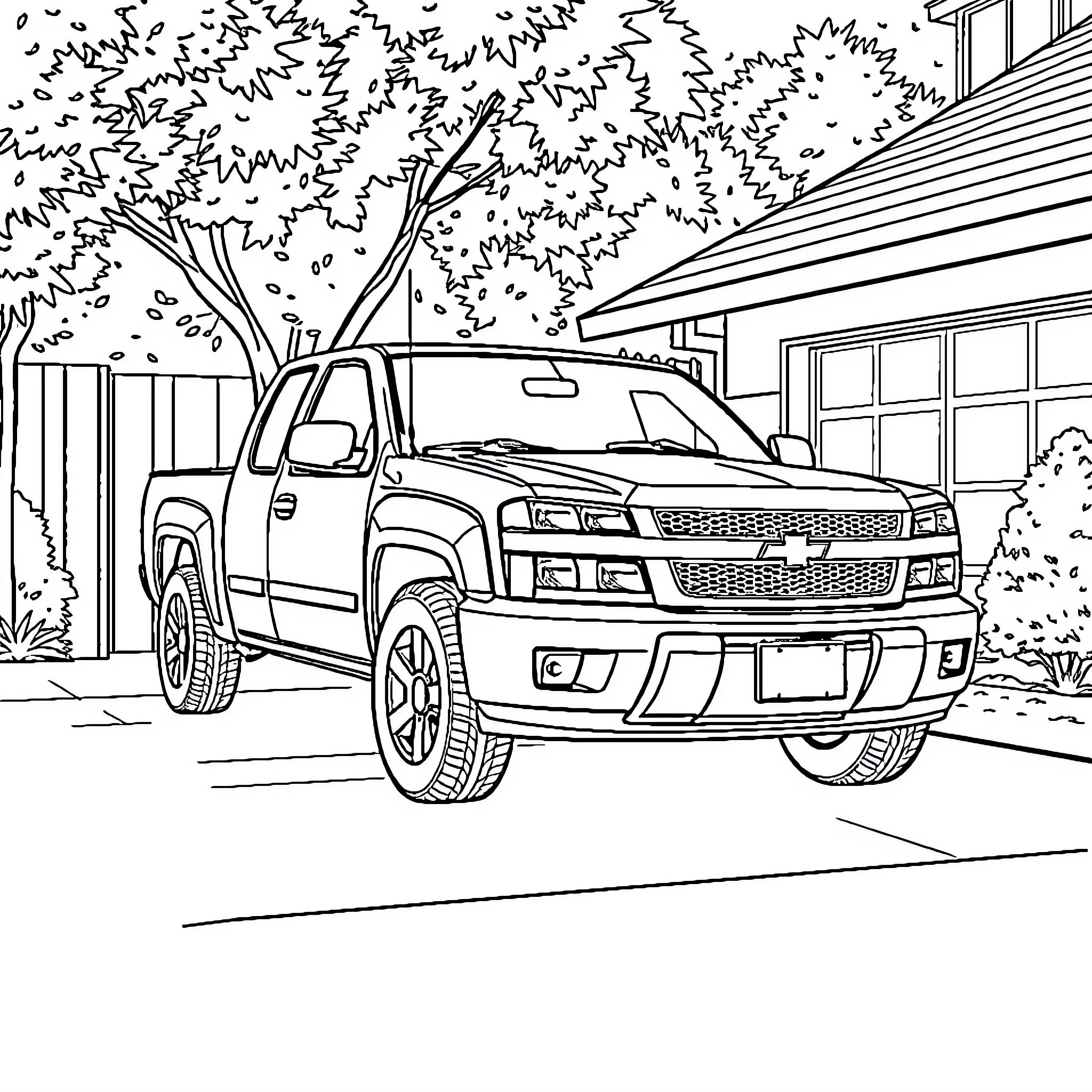 Best Chevy Colorado Coloring Pages (Free Printable PDF)