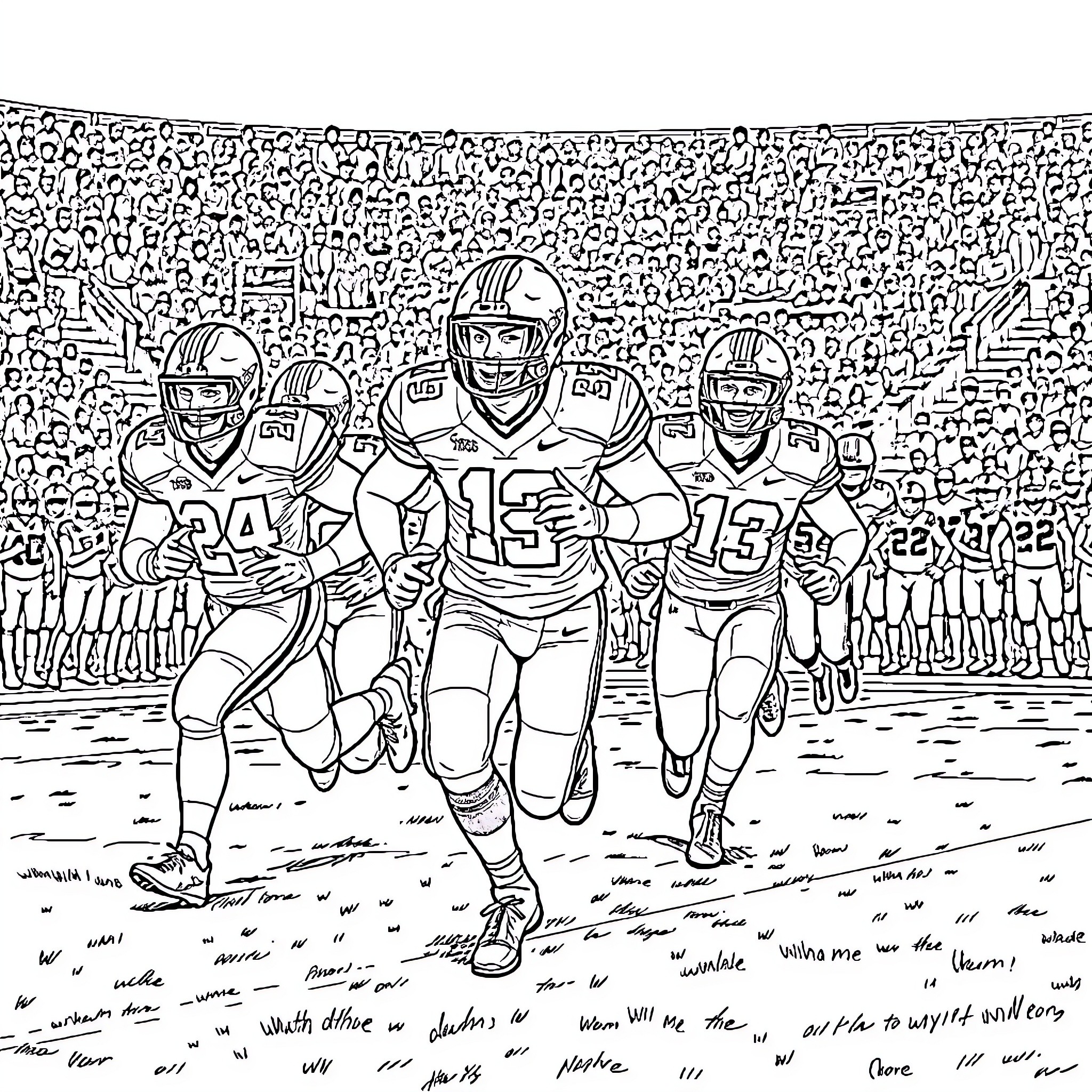 Best Ohio State Football Coloring Pages (Free Printable PDF)
