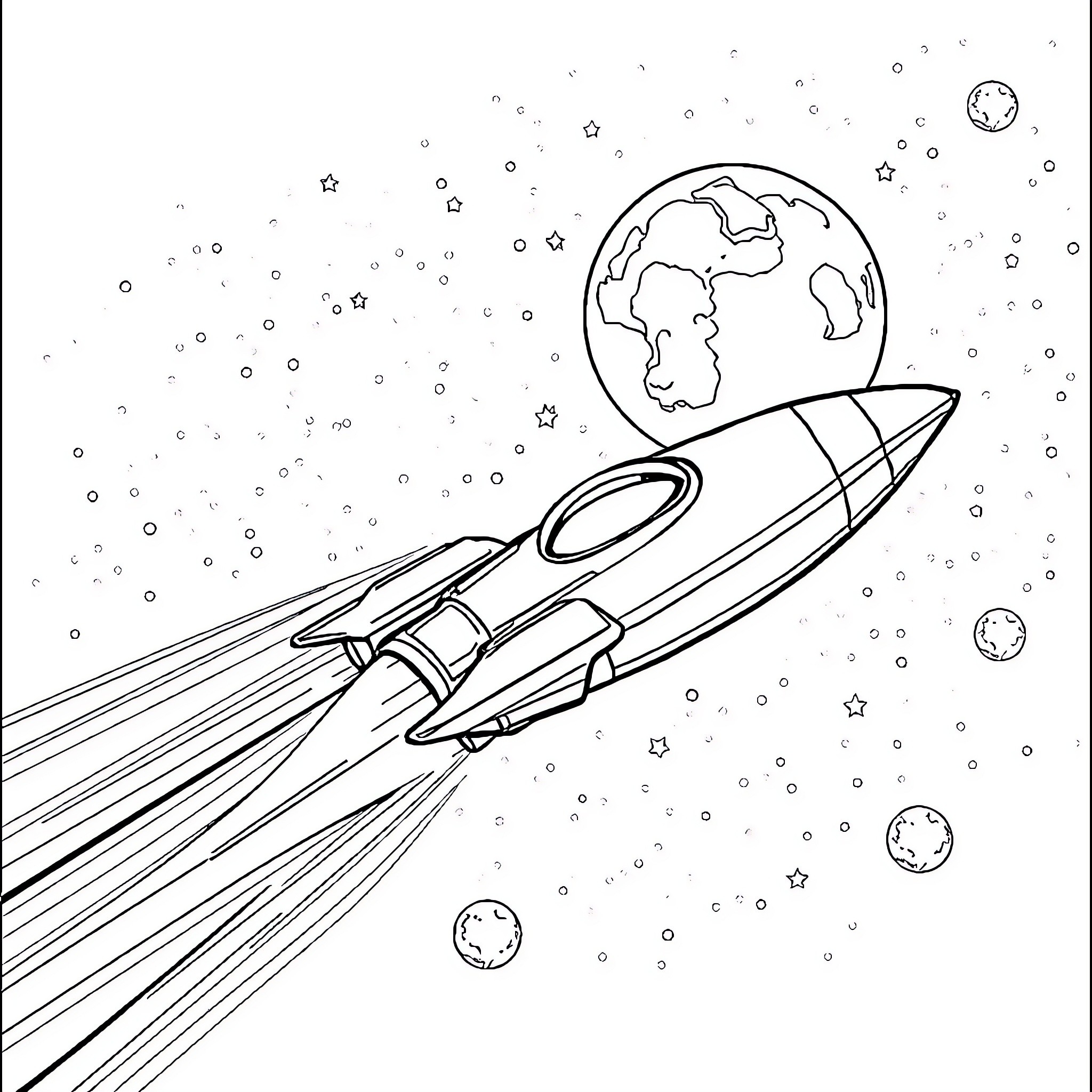 41 Best Spaceship Coloring Pages (Free Printable PDFs)