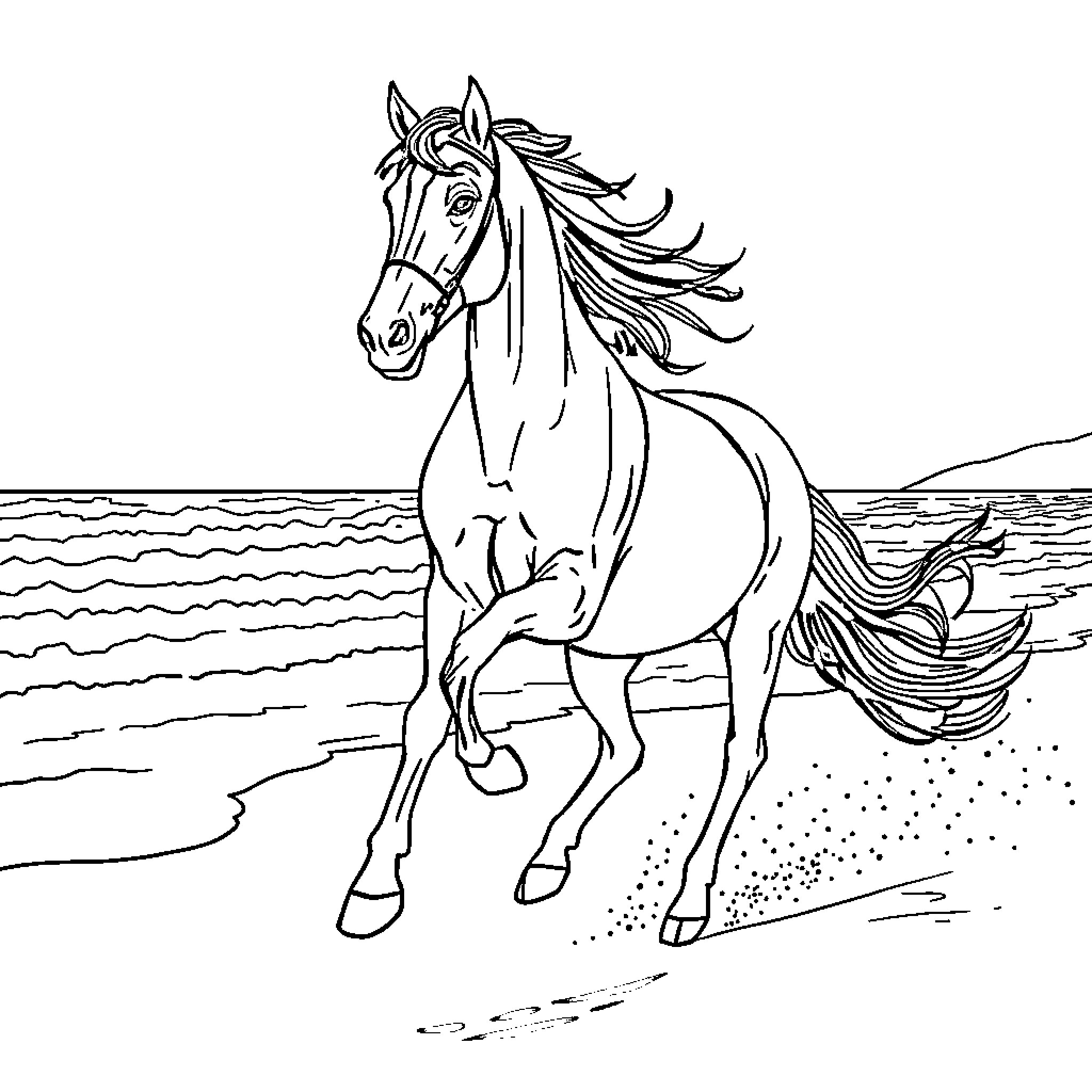 Best Cheval Coloring Pages (Free Printable PDF)