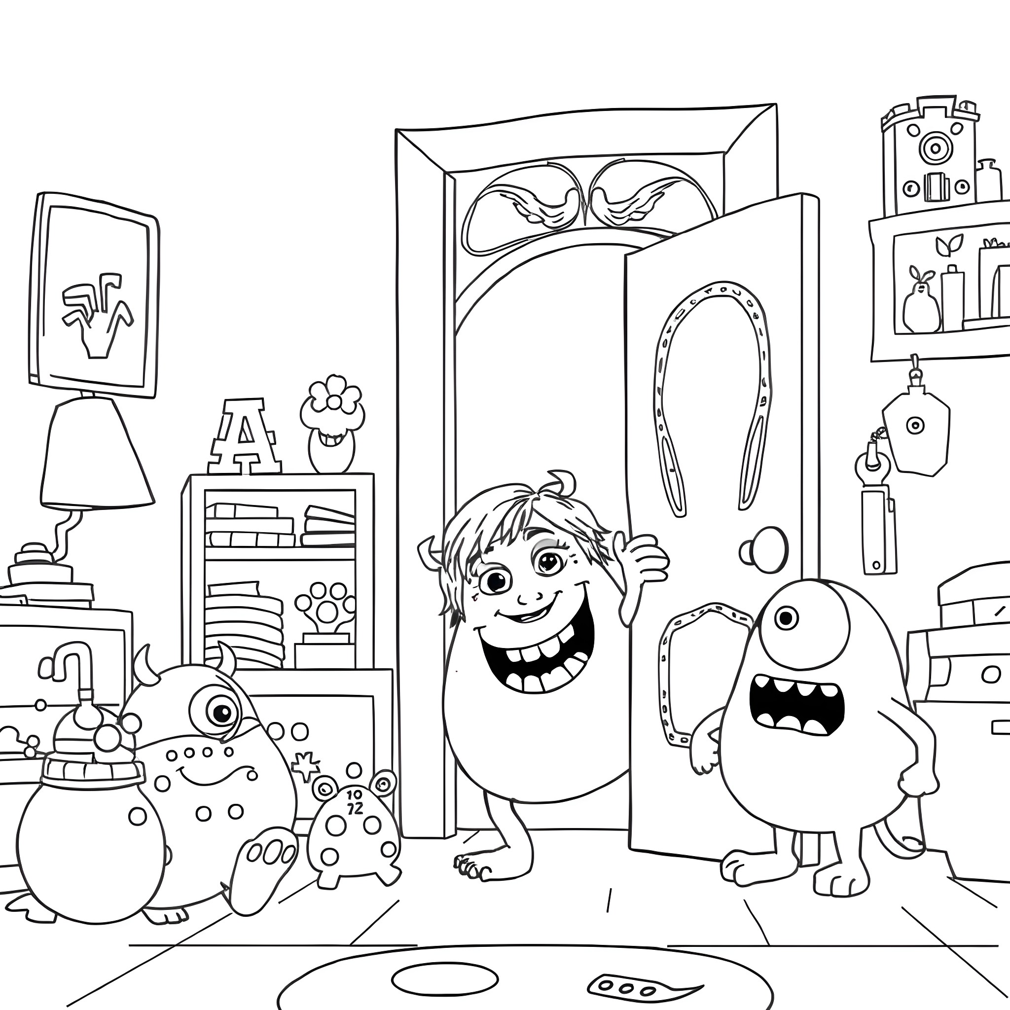 Best Boo Coloring Pages (Free Printable PDF)