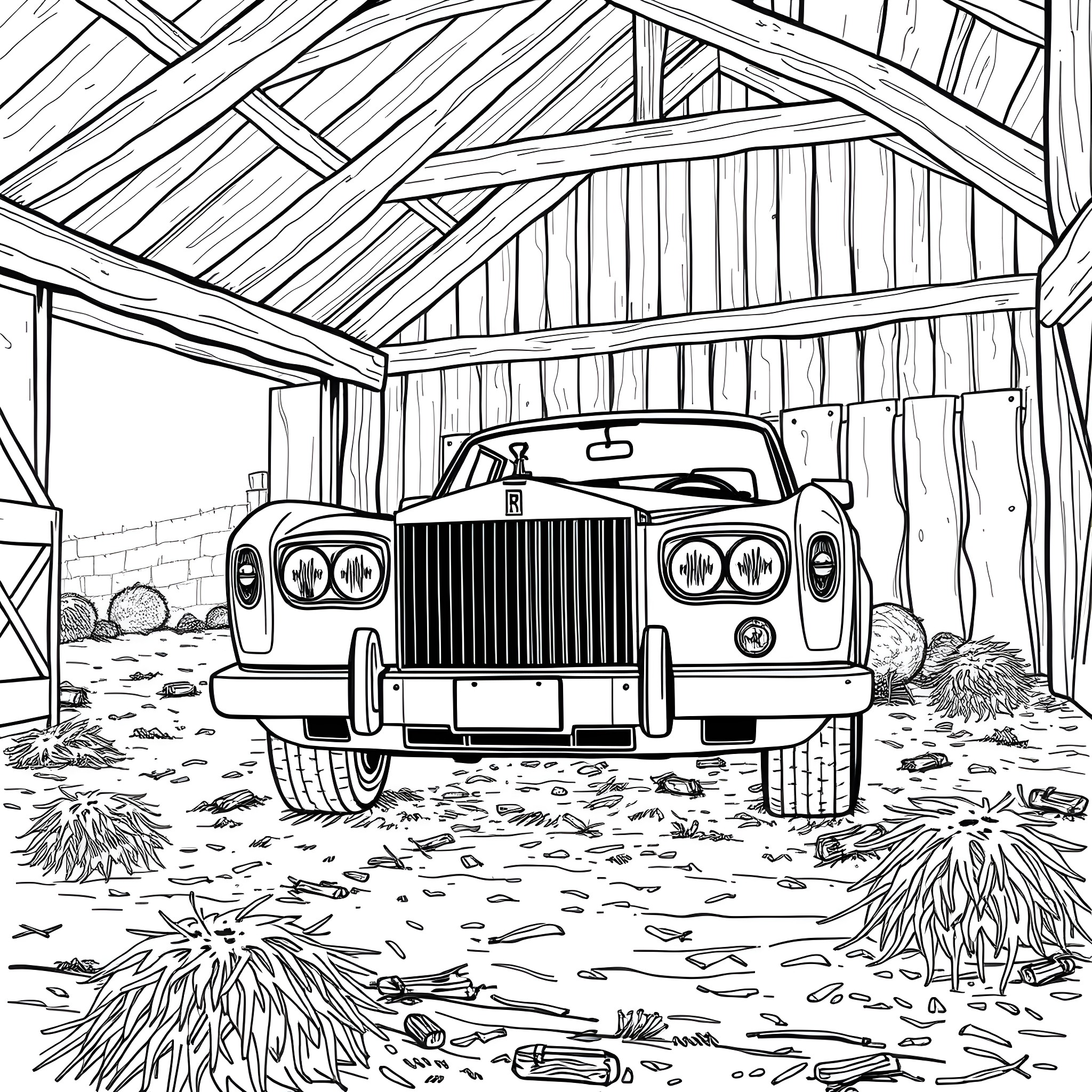 Best Rolls Royce Coloring Pages (Free Printable PDF)