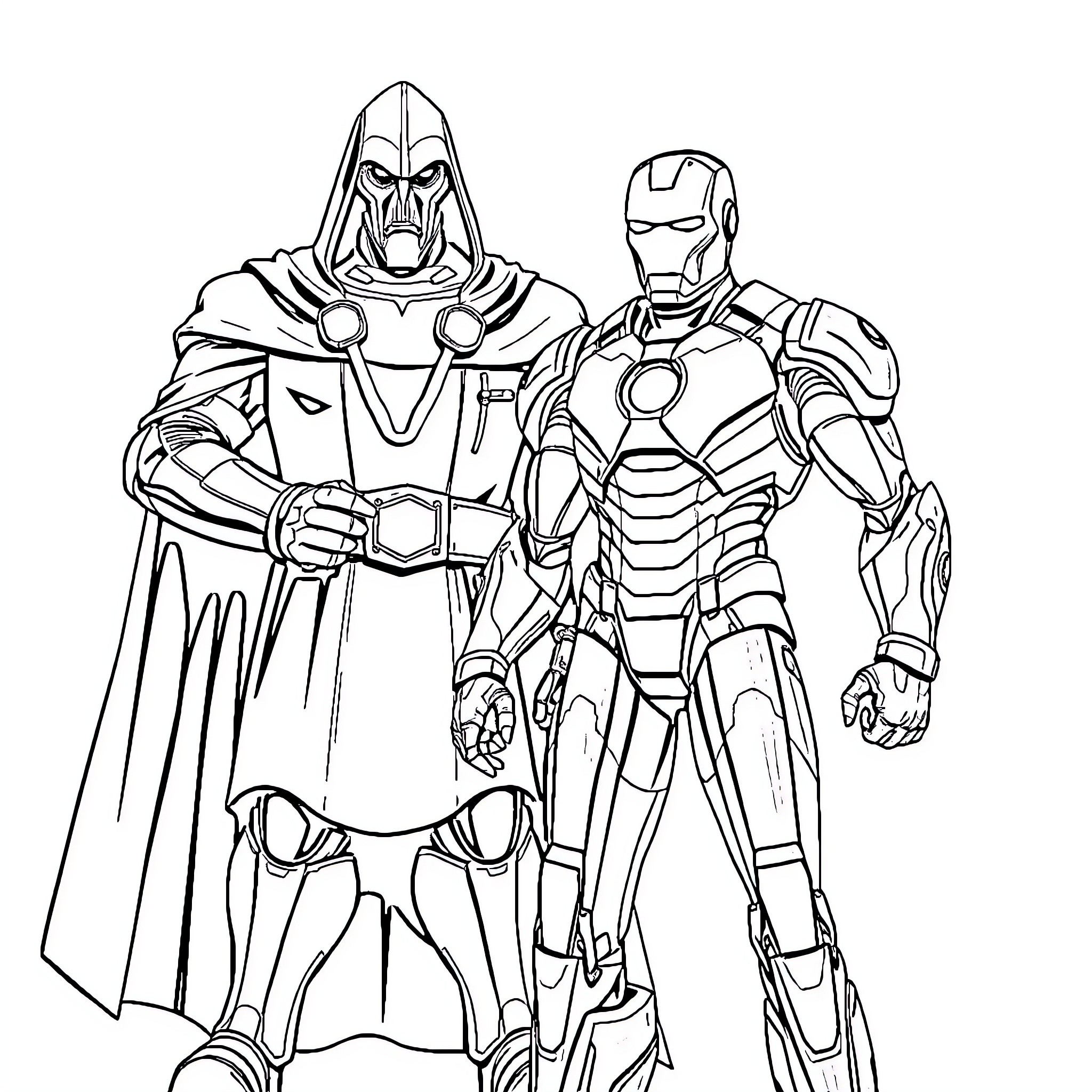 Best Dr. Doom Coloring Pages (Free Printable PDF)