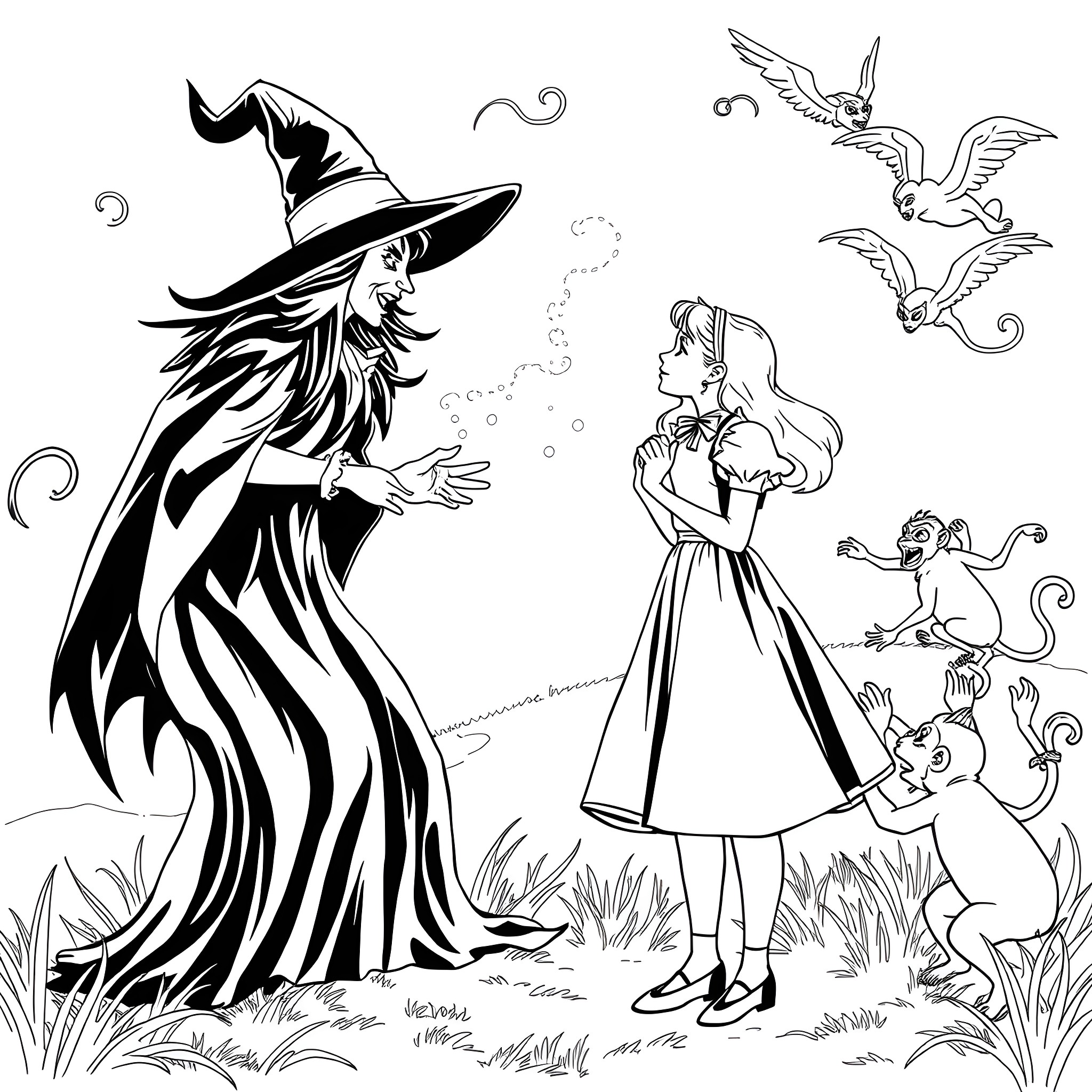 1 Best Dorothy Coloring Pages (Free Printable PDFs)