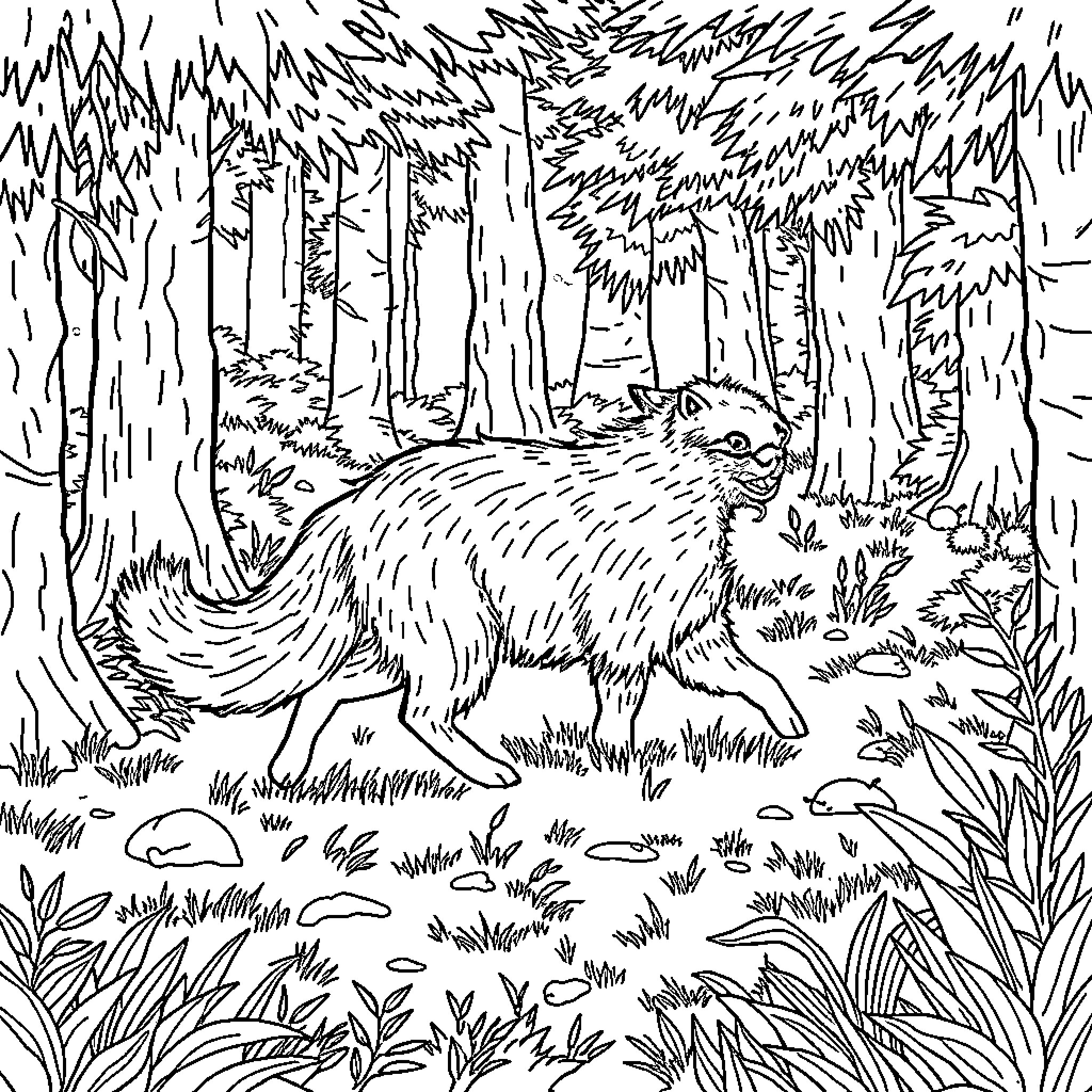 Best Furry Coloring Pages (Free Printable PDF)