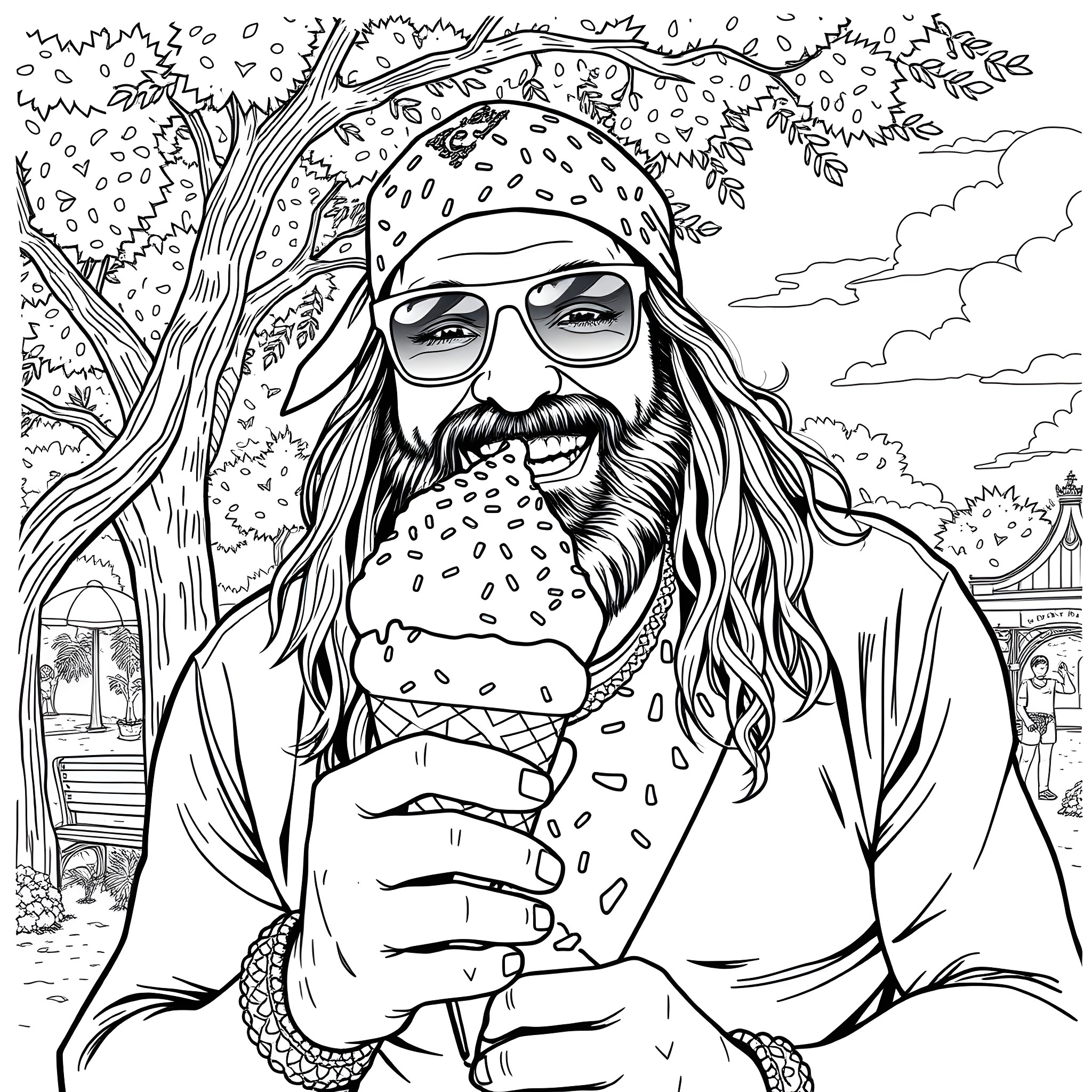 6 Best Randy Savage Coloring Pages (Free Printable PDFs)