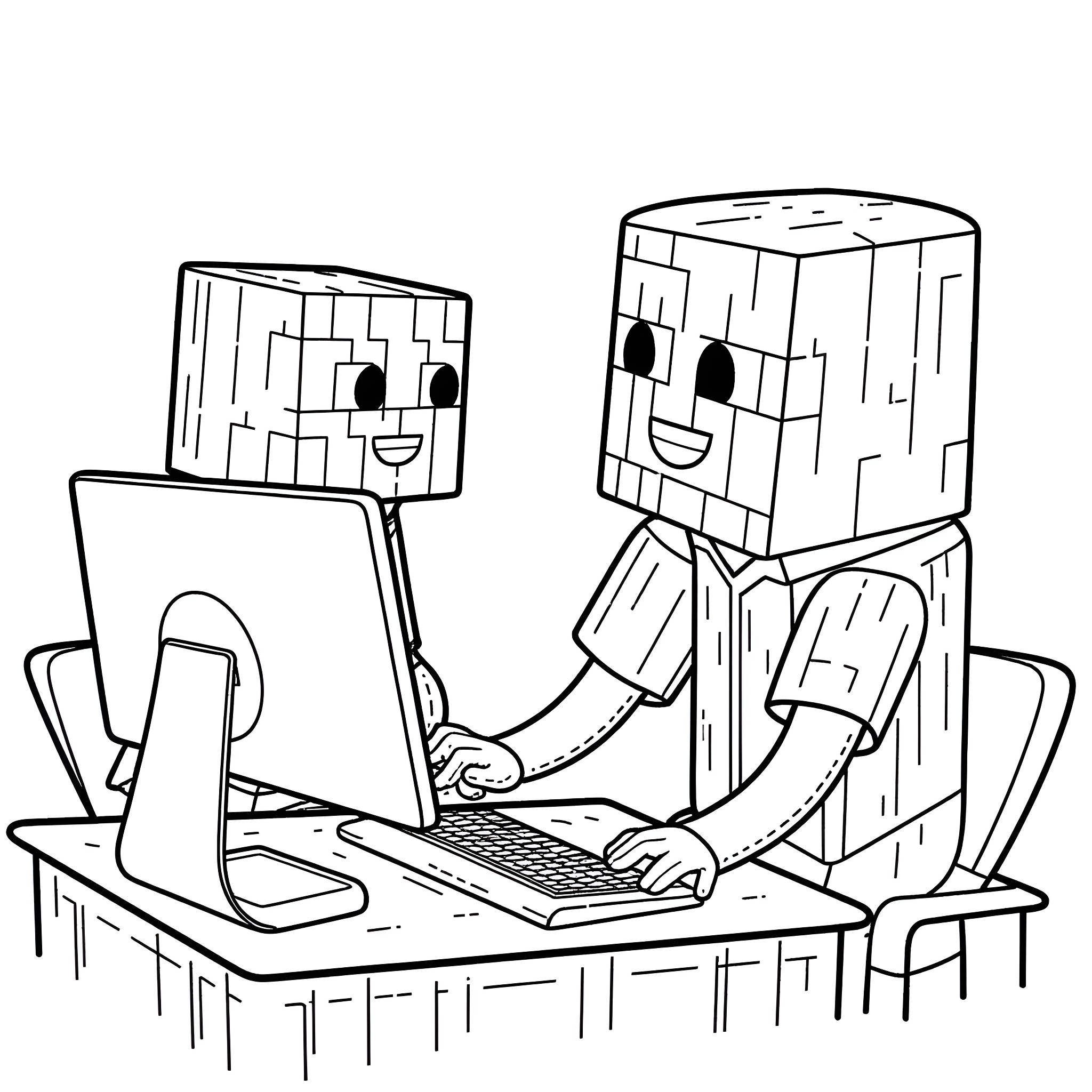 Best Creeper Coloring Pages (Free Printable PDF)