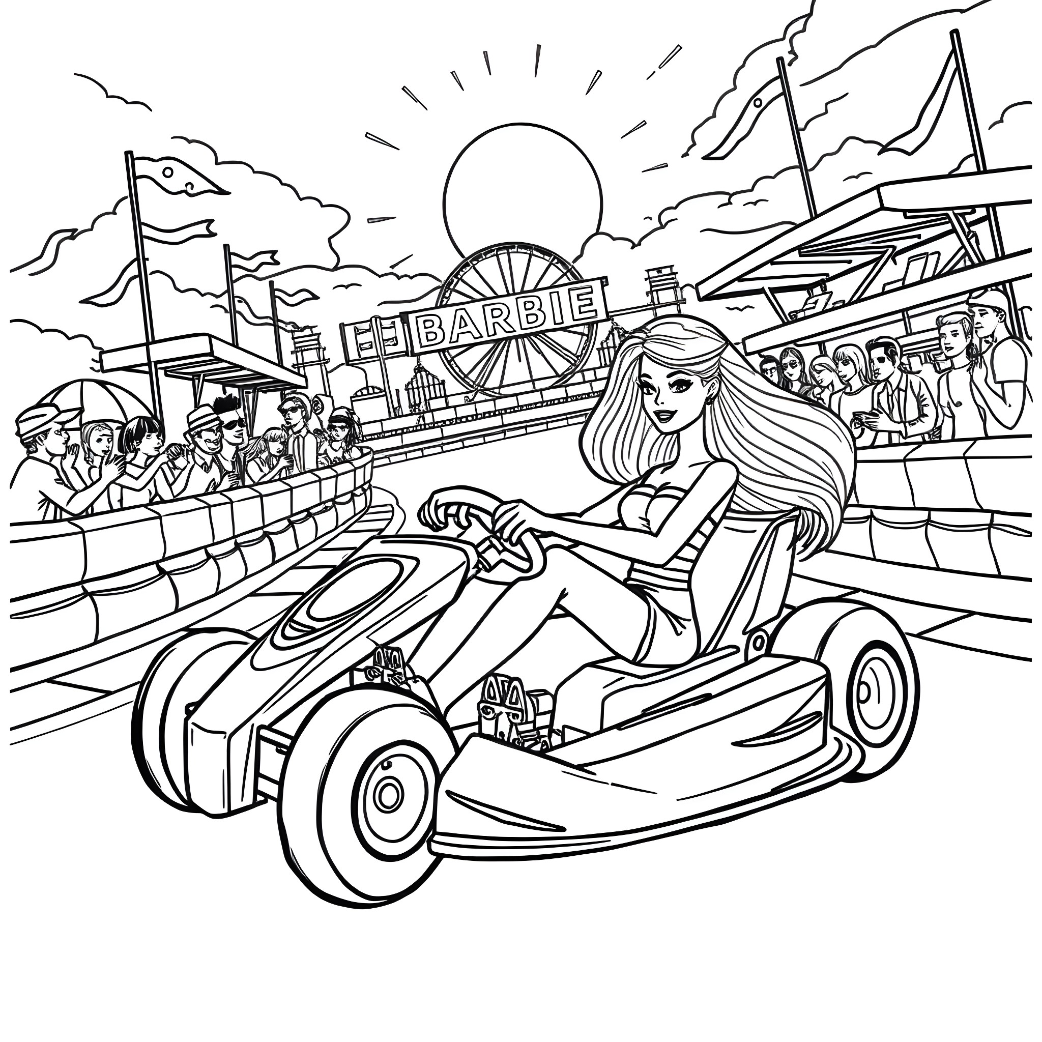 Best Barbie Coloring Pages (Free Printable PDF)