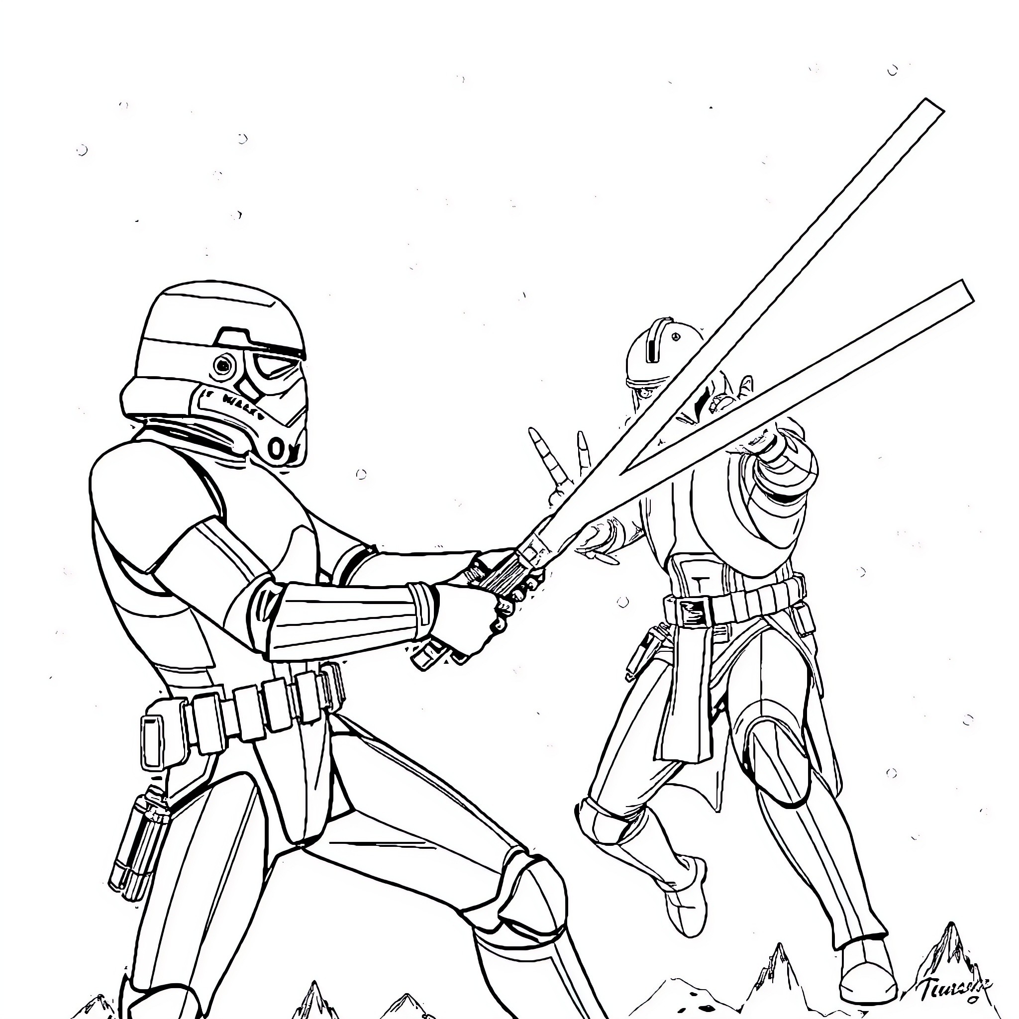34 Best Stormtrooper Coloring Pages (Free Printable PDFs)