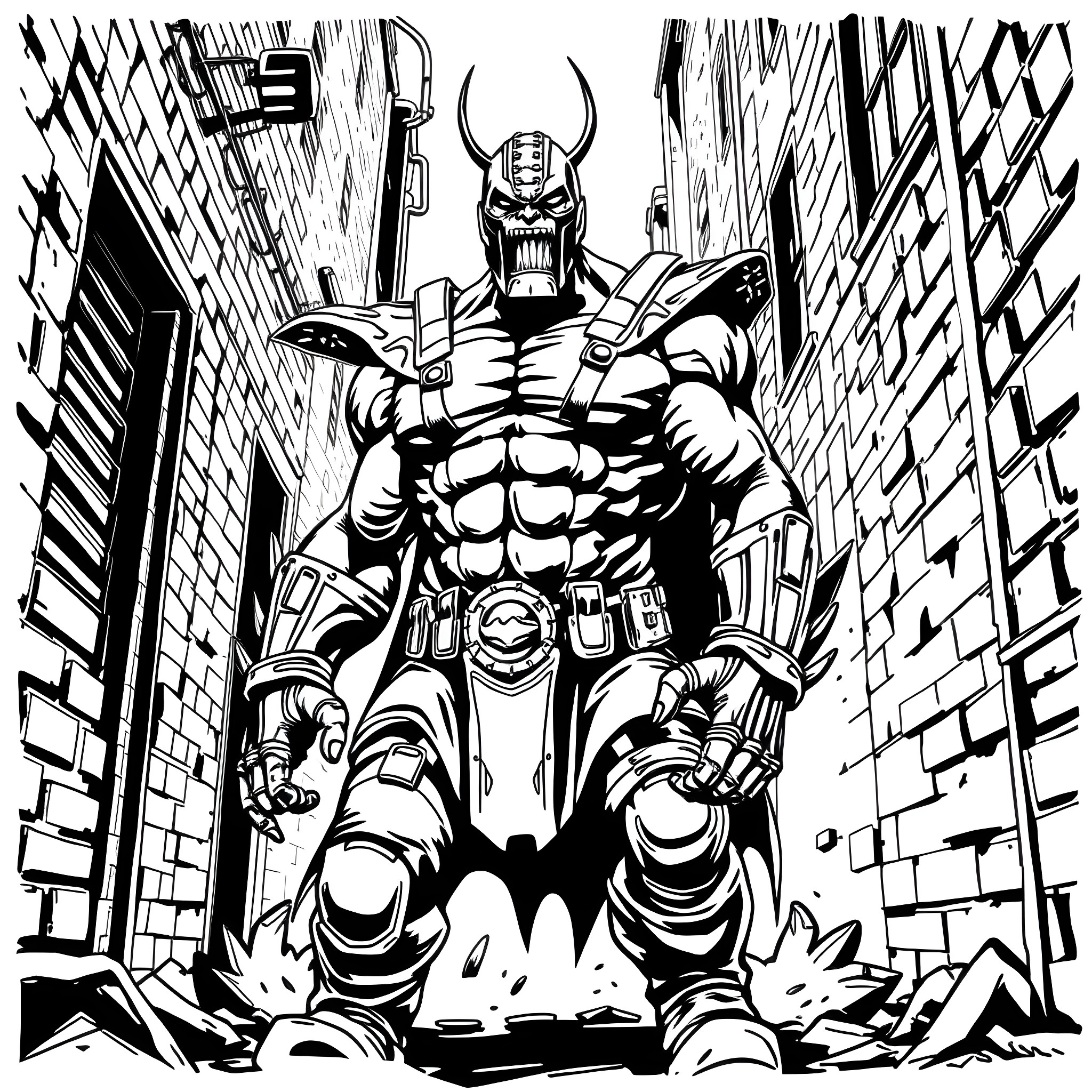 107 Best Bane Coloring Pages (Free Printable PDFs)