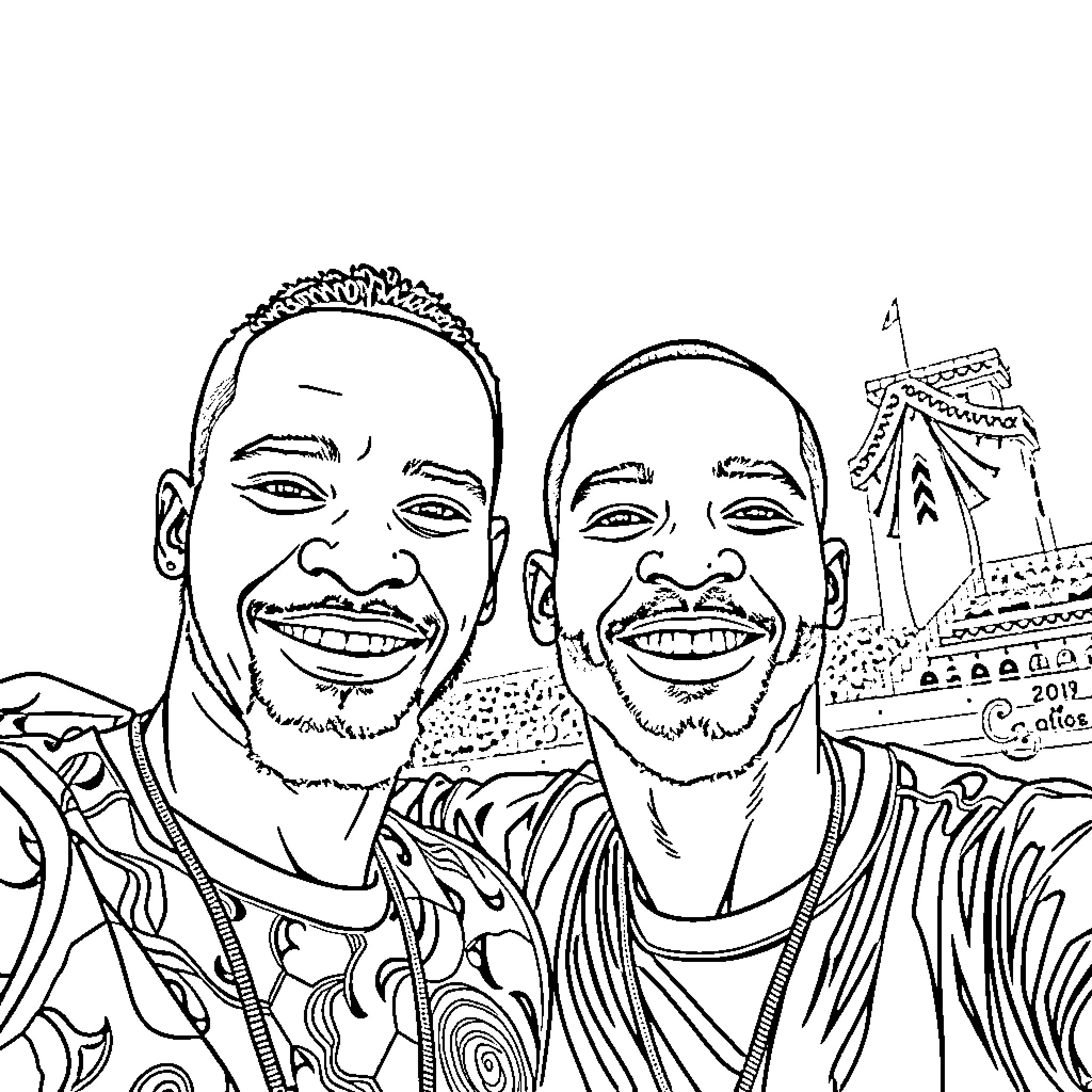 Best Ousmane Dembélé Coloring Pages (Free Printable PDF)