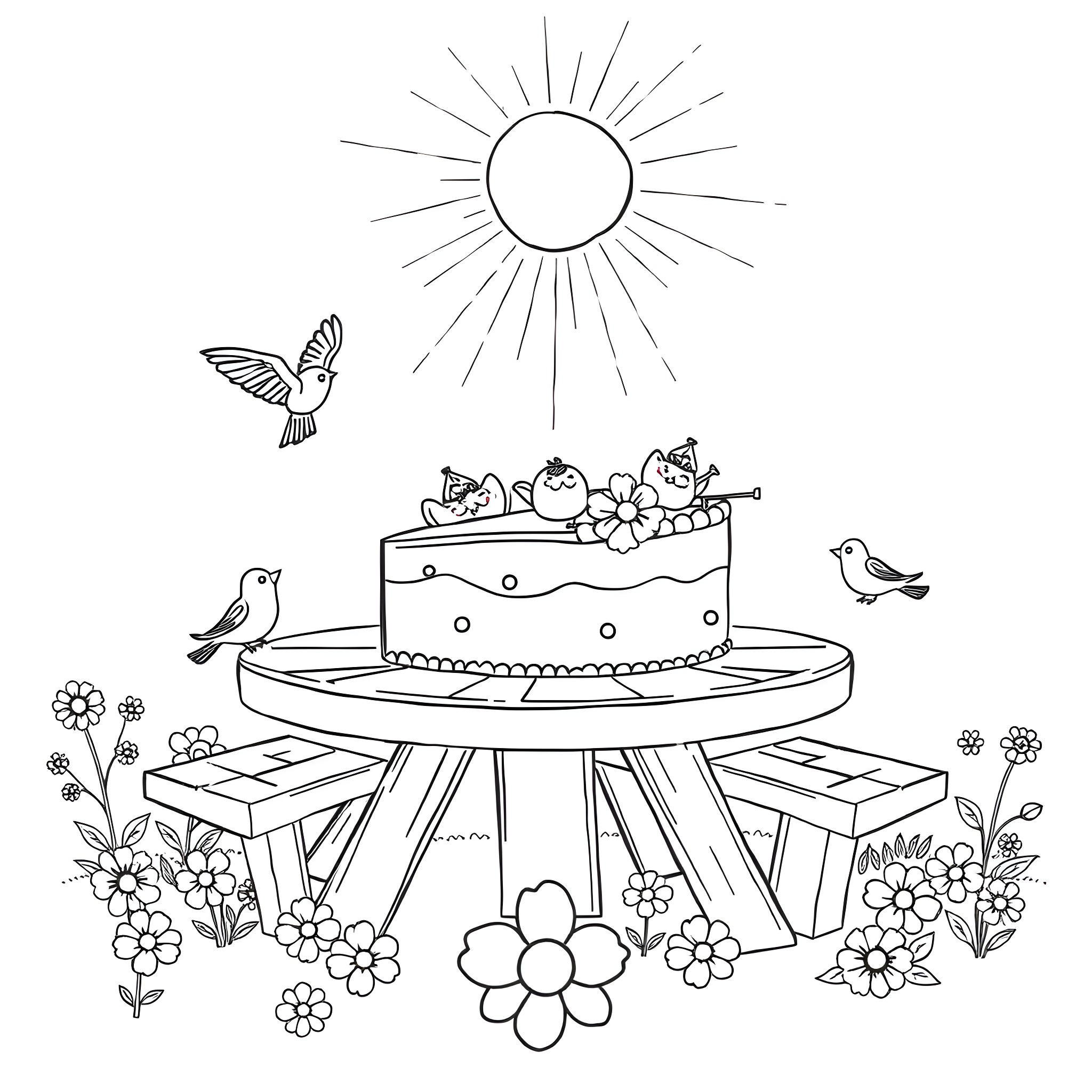 8 Best Cheesecake Coloring Pages (Free Printable PDFs)