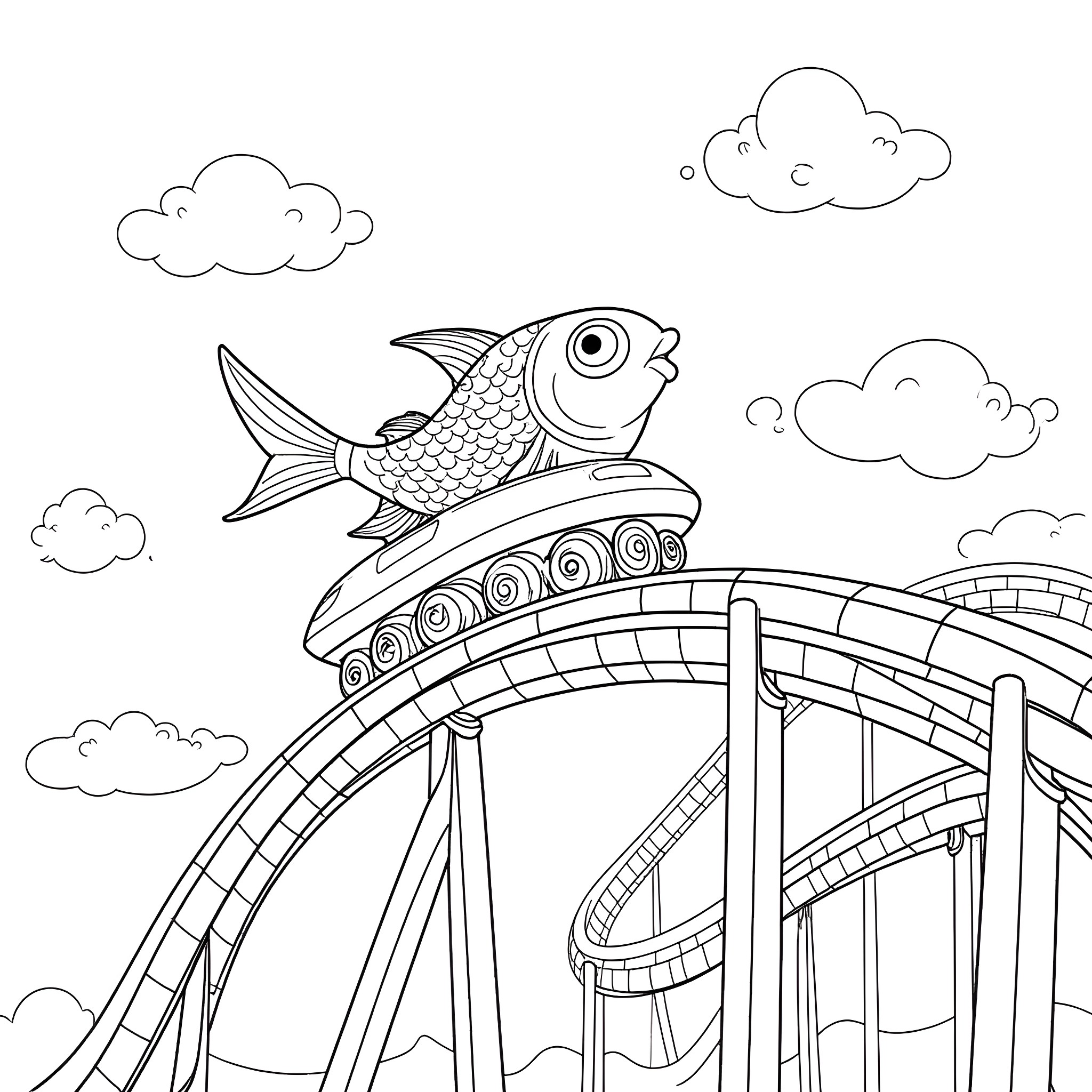 Best Fish Coloring Pages (Free Printable PDF)