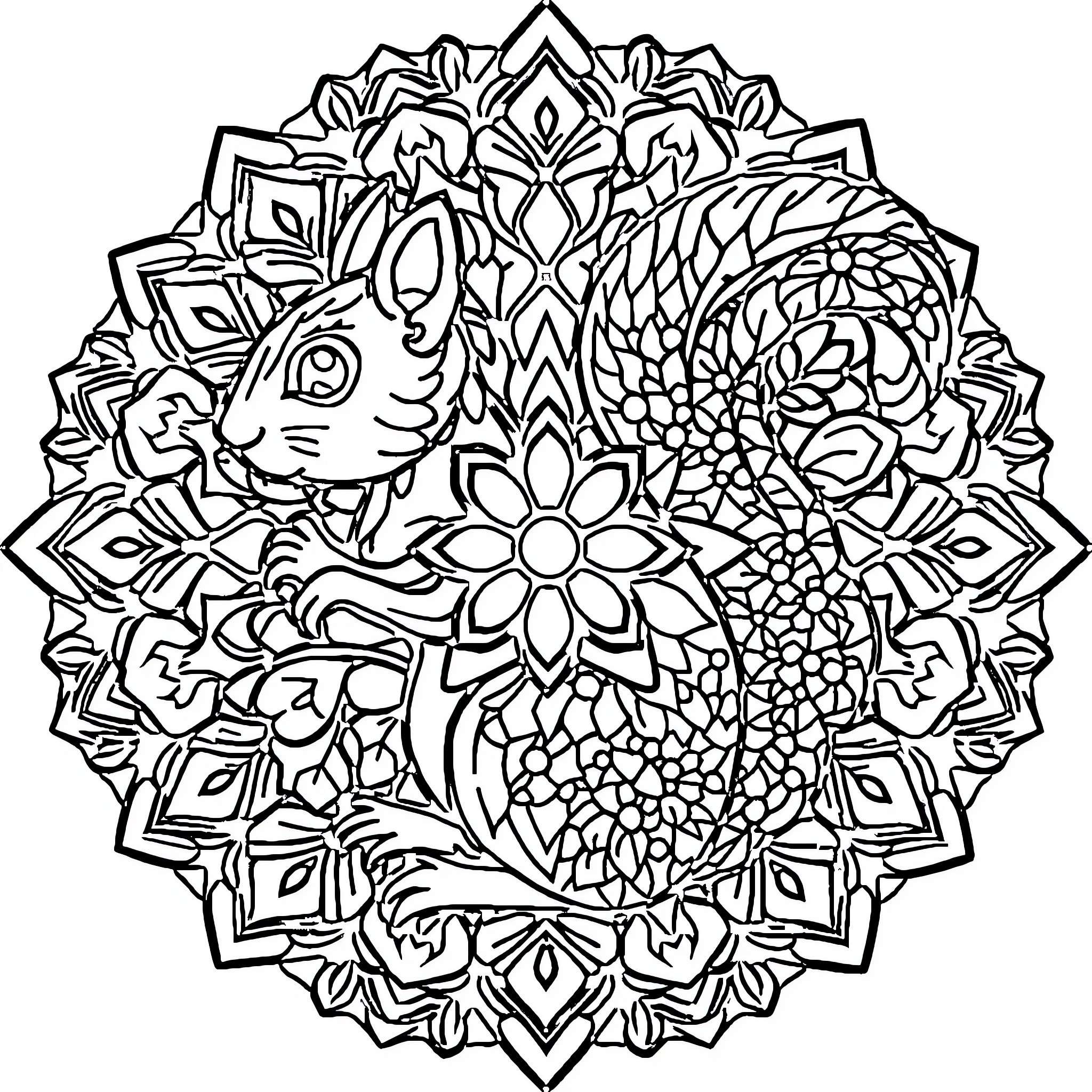 Best Squirrel Coloring Pages (Free Printable PDF)