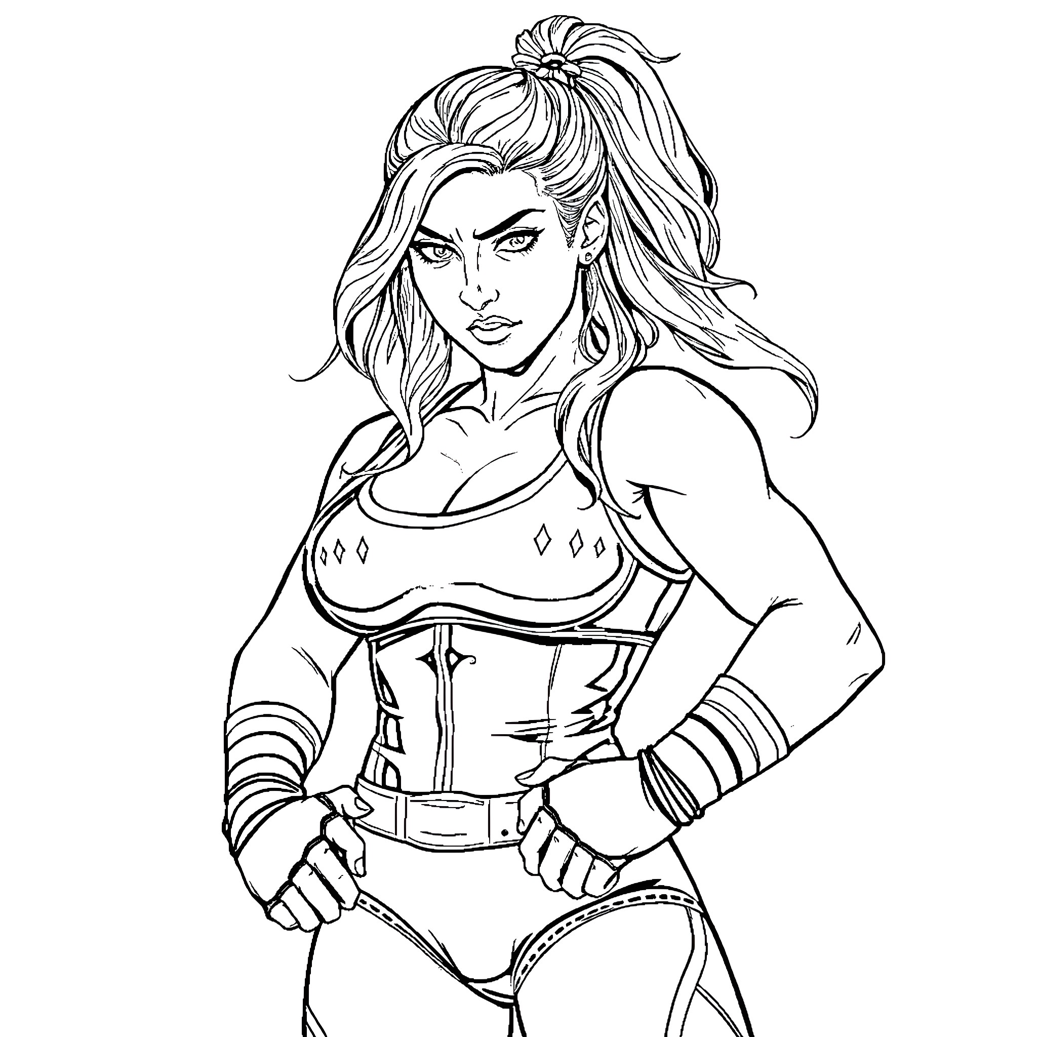 Best Rhea Ripley Coloring Pages (Free Printable PDF)