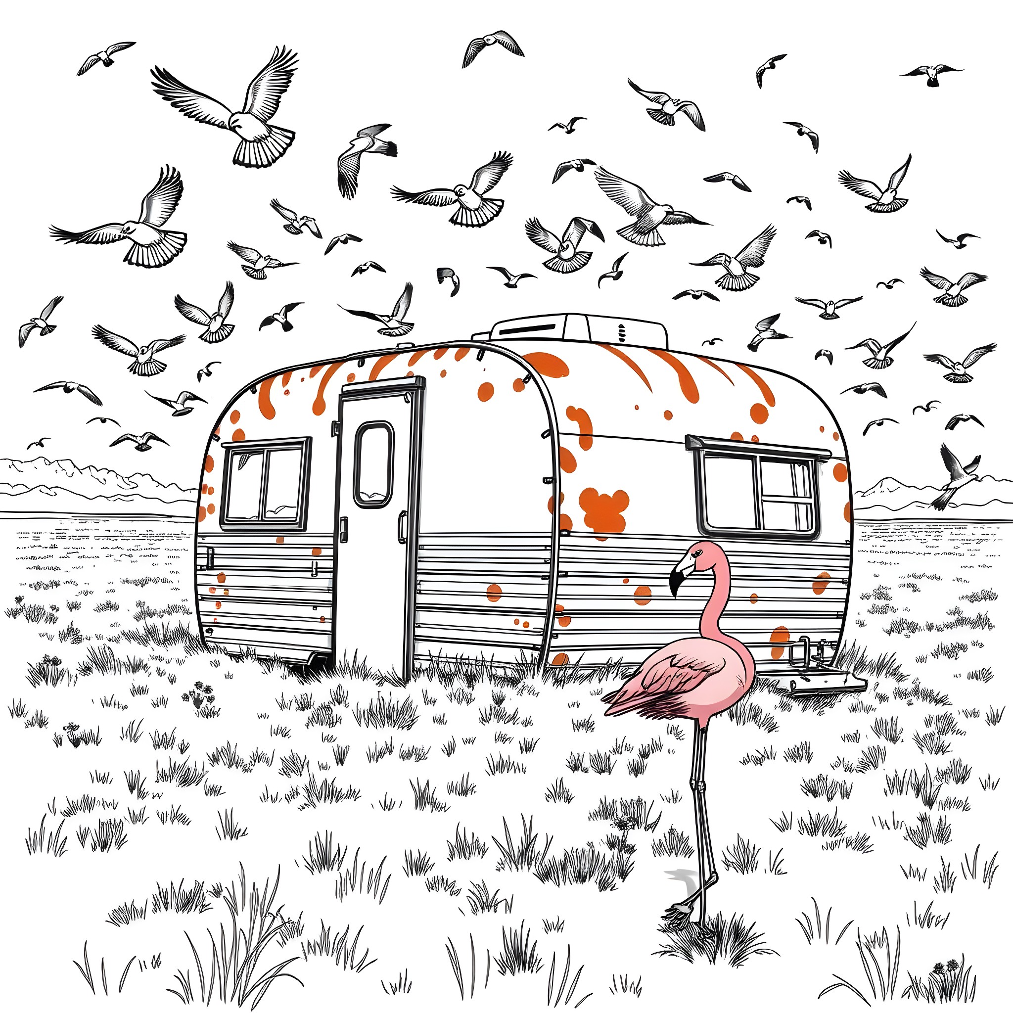 Best Trailer Coloring Pages (Free Printable PDF)