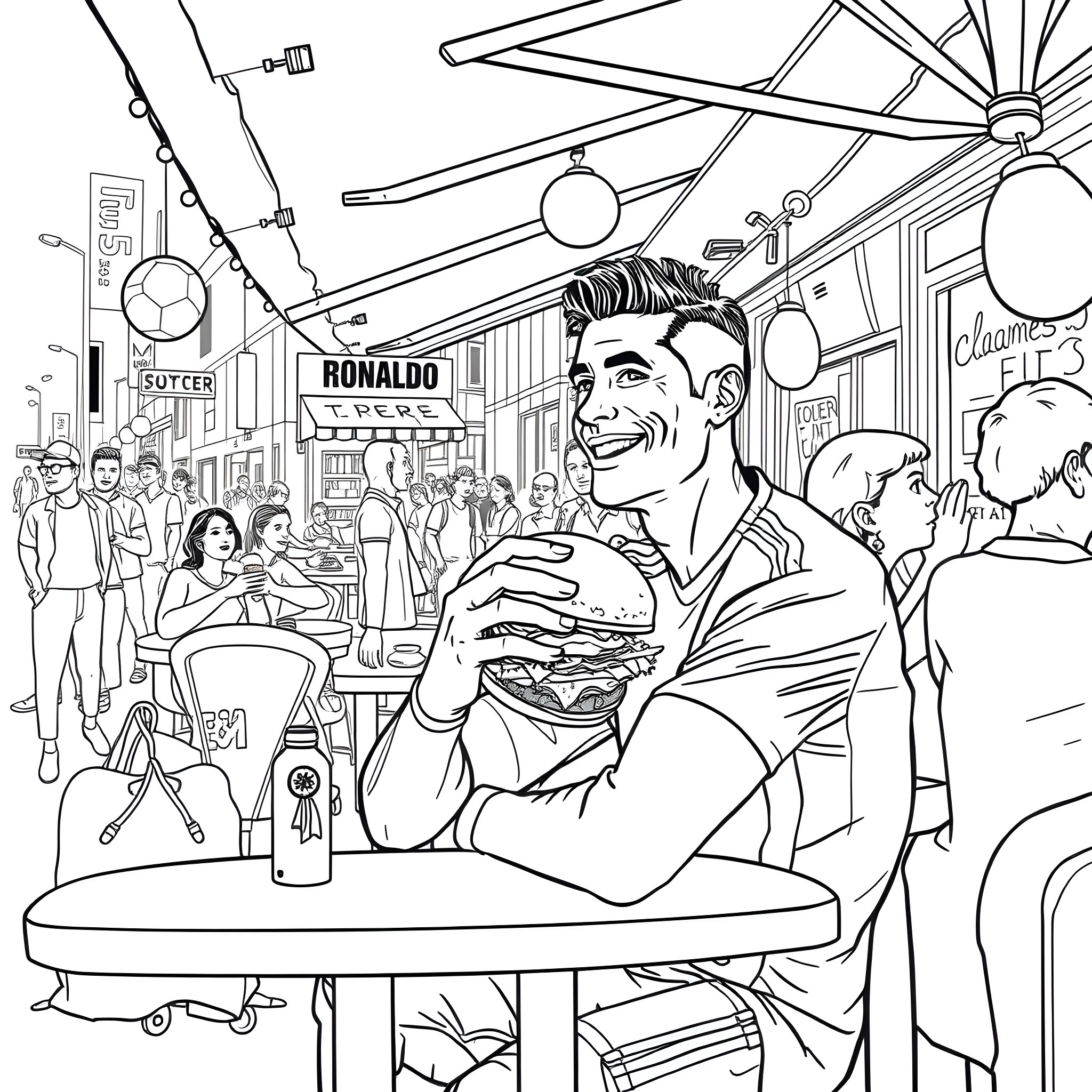 94 Best Ronaldo Coloring Pages (Free Printable PDFs)