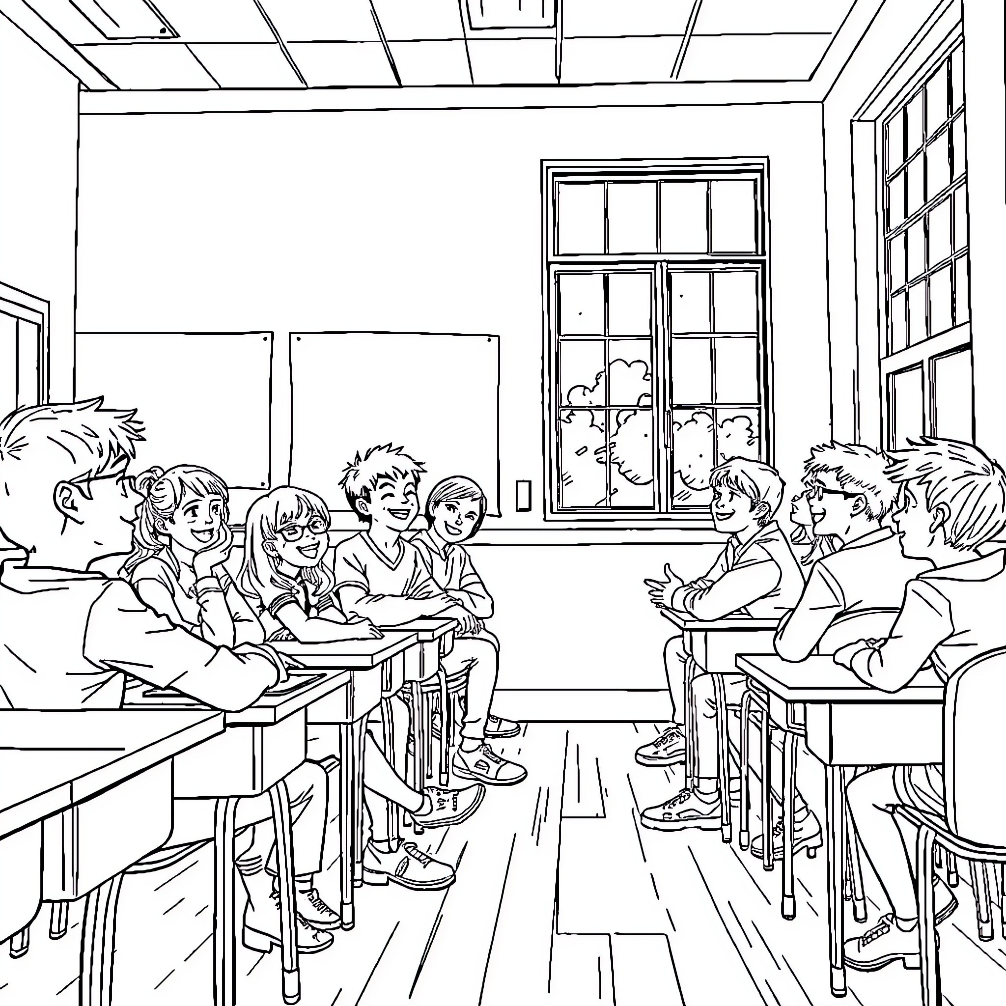 Best Student Coloring Pages (Free Printable PDF)