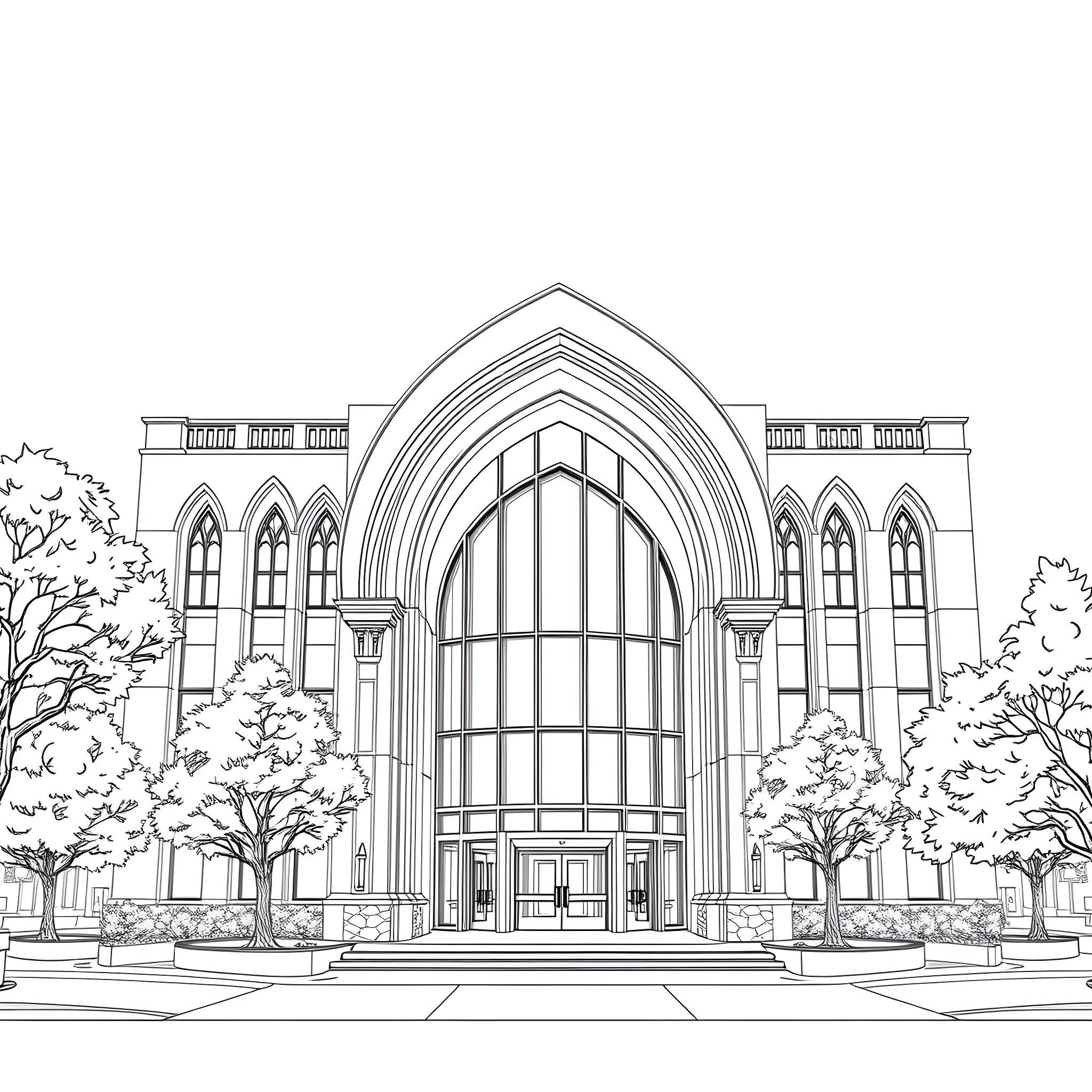 4 Best Arch Coloring Pages (Free Printable PDFs)