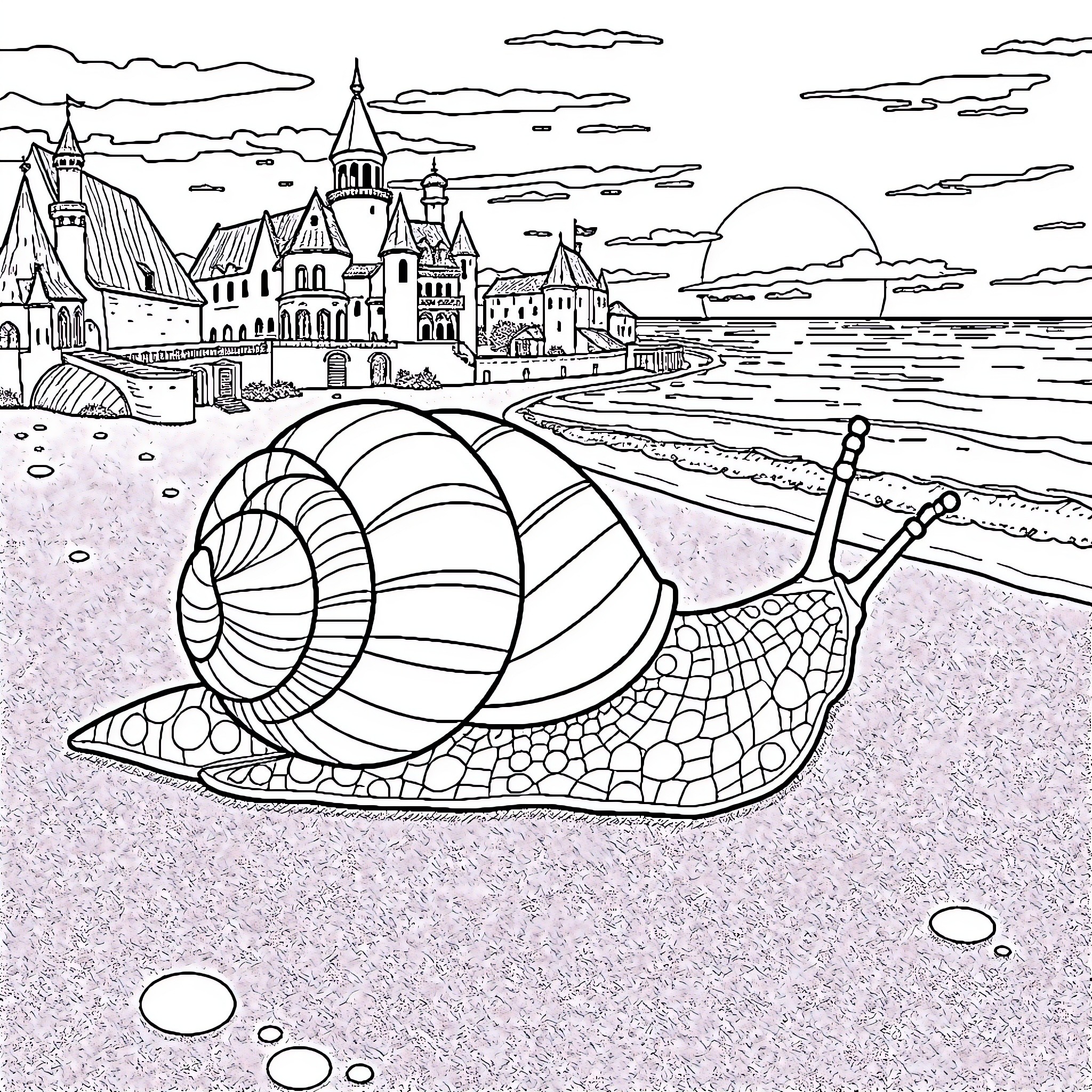 2 Best Escargot Coloring Pages (Free Printable PDFs)