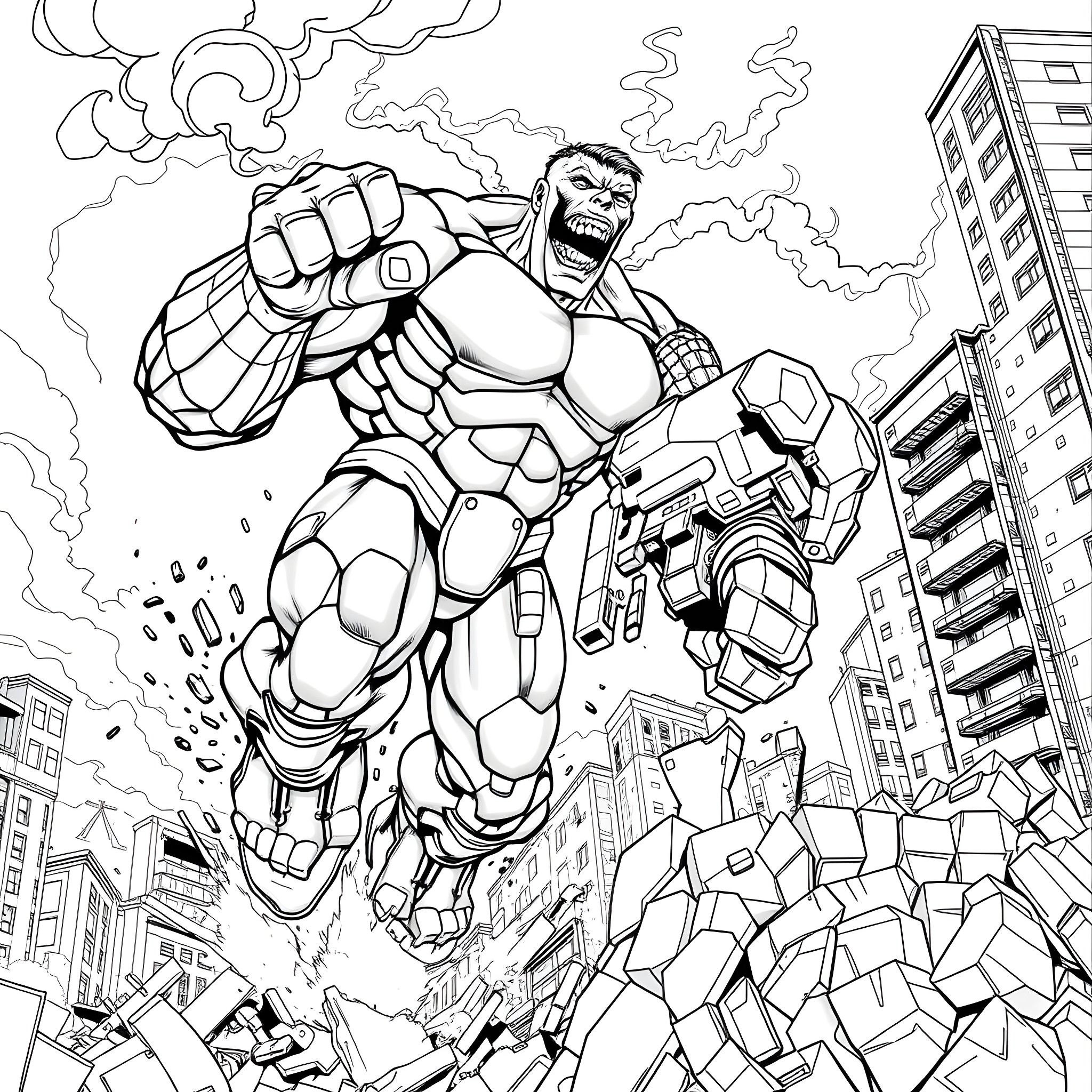 Best Abomination Coloring Pages (Free Printable PDF)